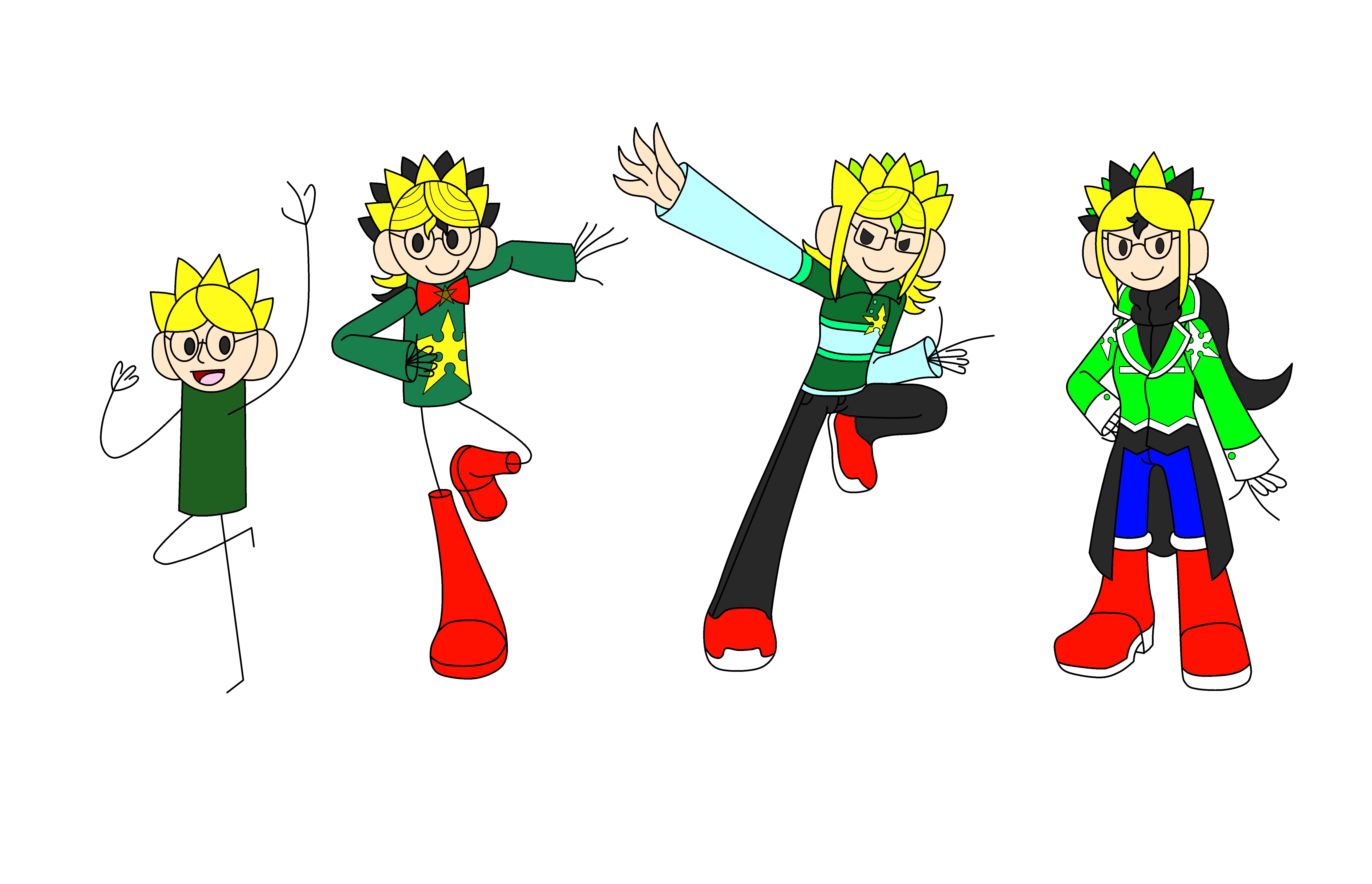 Kevin through the Years by GarPhaN