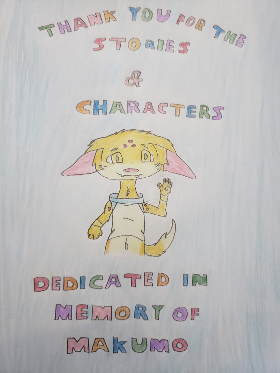 In Memory of Makumo by darkfox84