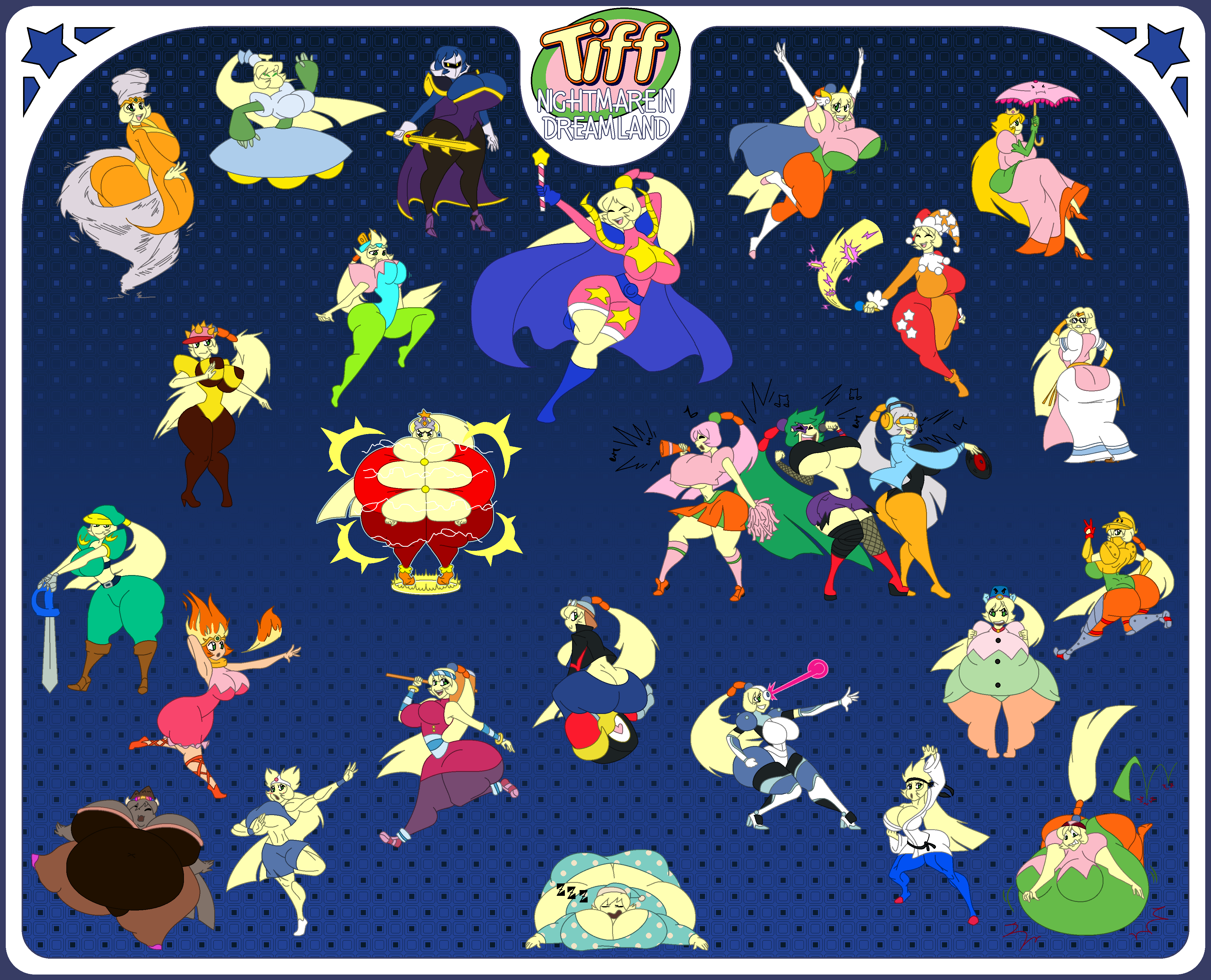 Tiff of the Stars (Games and Collages) by Bestthe