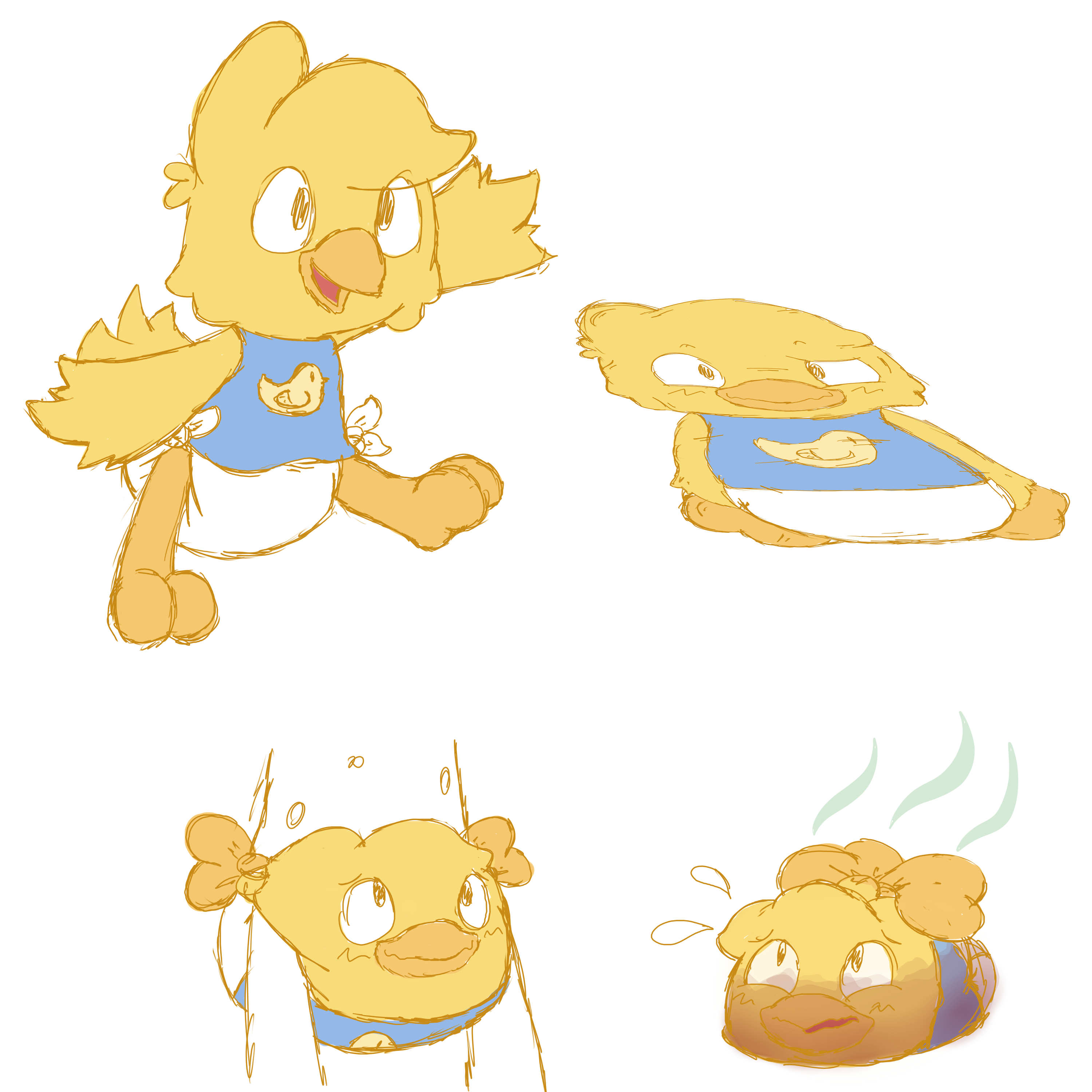 Random Doodles (DiaperTf, Flattening, Inflation) by BoredomWithFriends