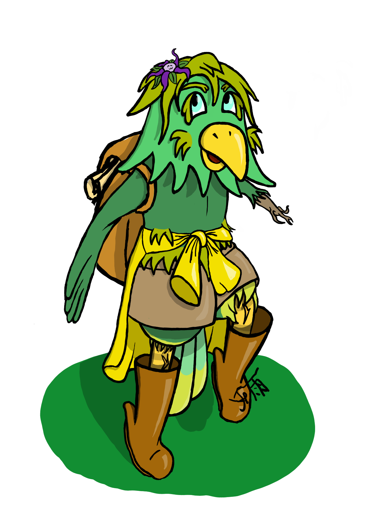 Erodi Mageroll, The Wingless Bird by Furodetan