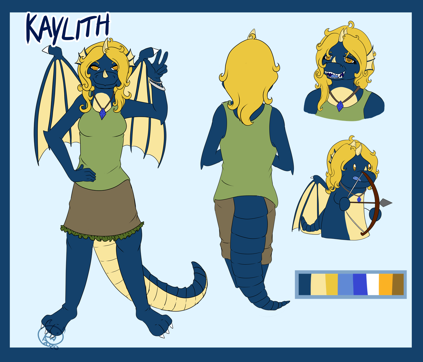 Kaylith Ref 2.0 - Blue by ShadeofRae
