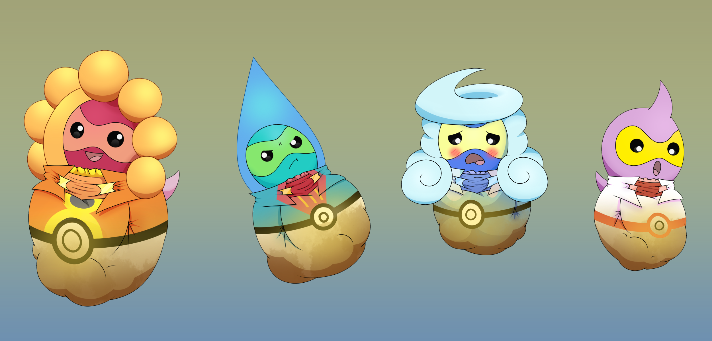 Crinkly Clouds by hooligan