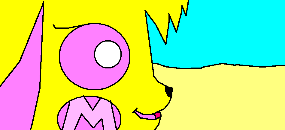 Milachu on the beach by Fur915