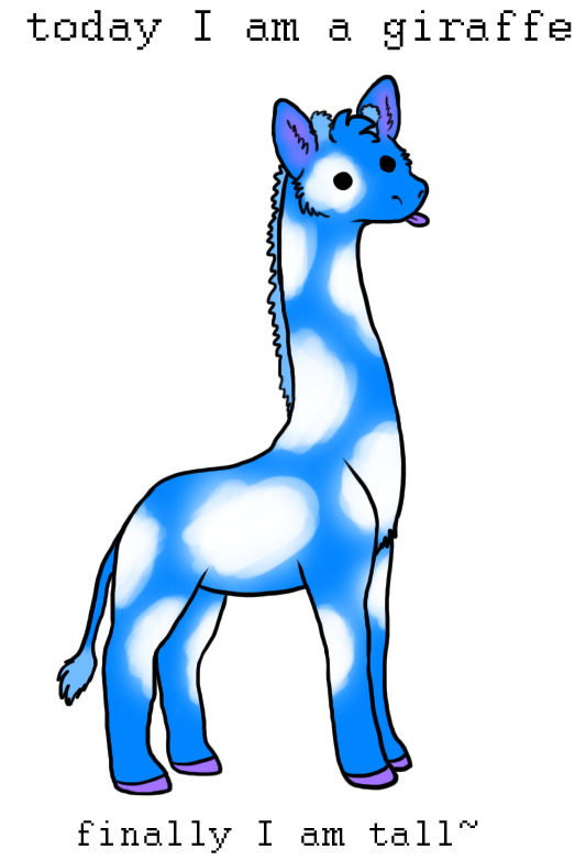 giraffe by Reddywolf