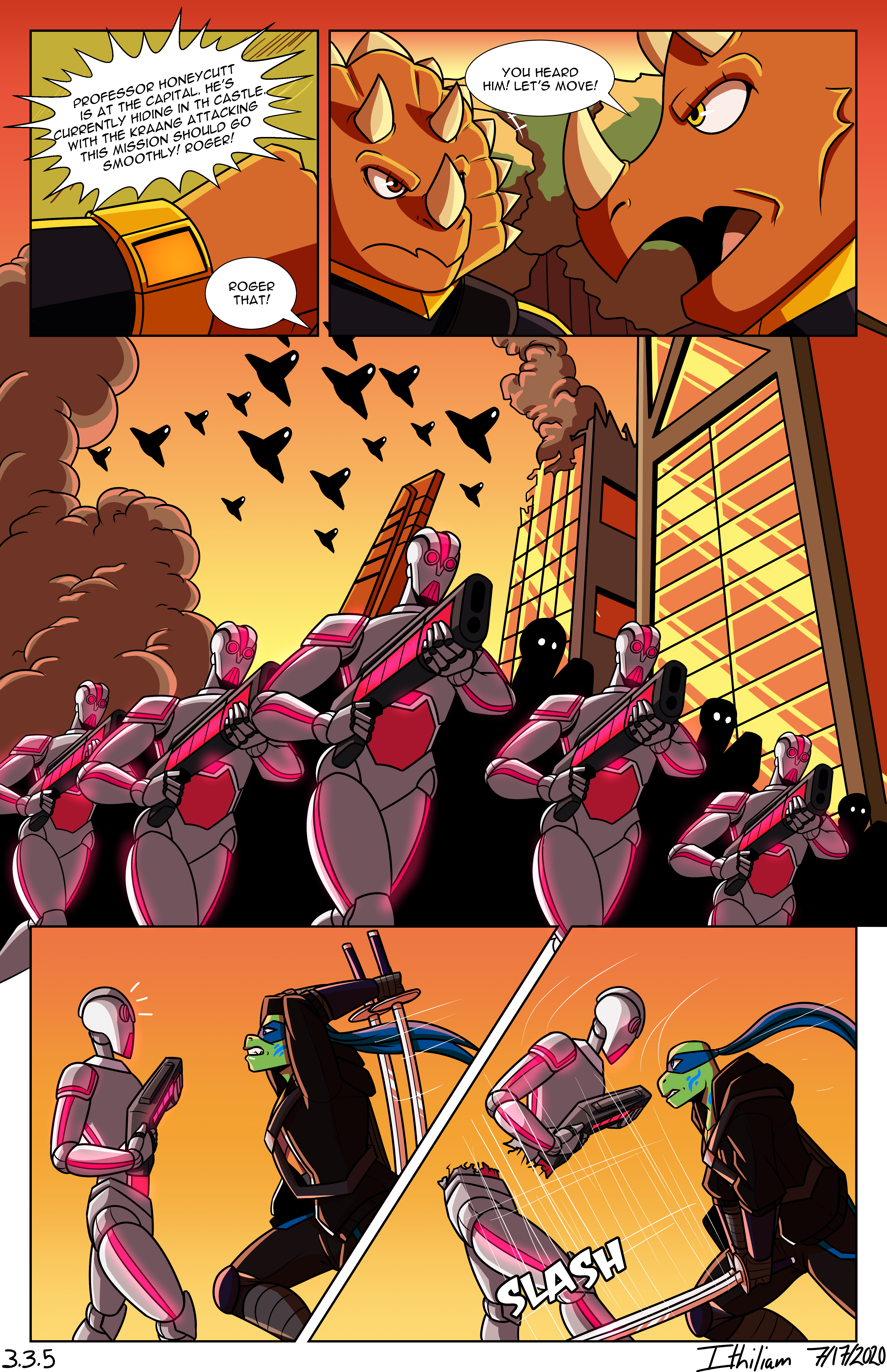 TMNT AU Vol. 3 Issue 3 by Ithiliam