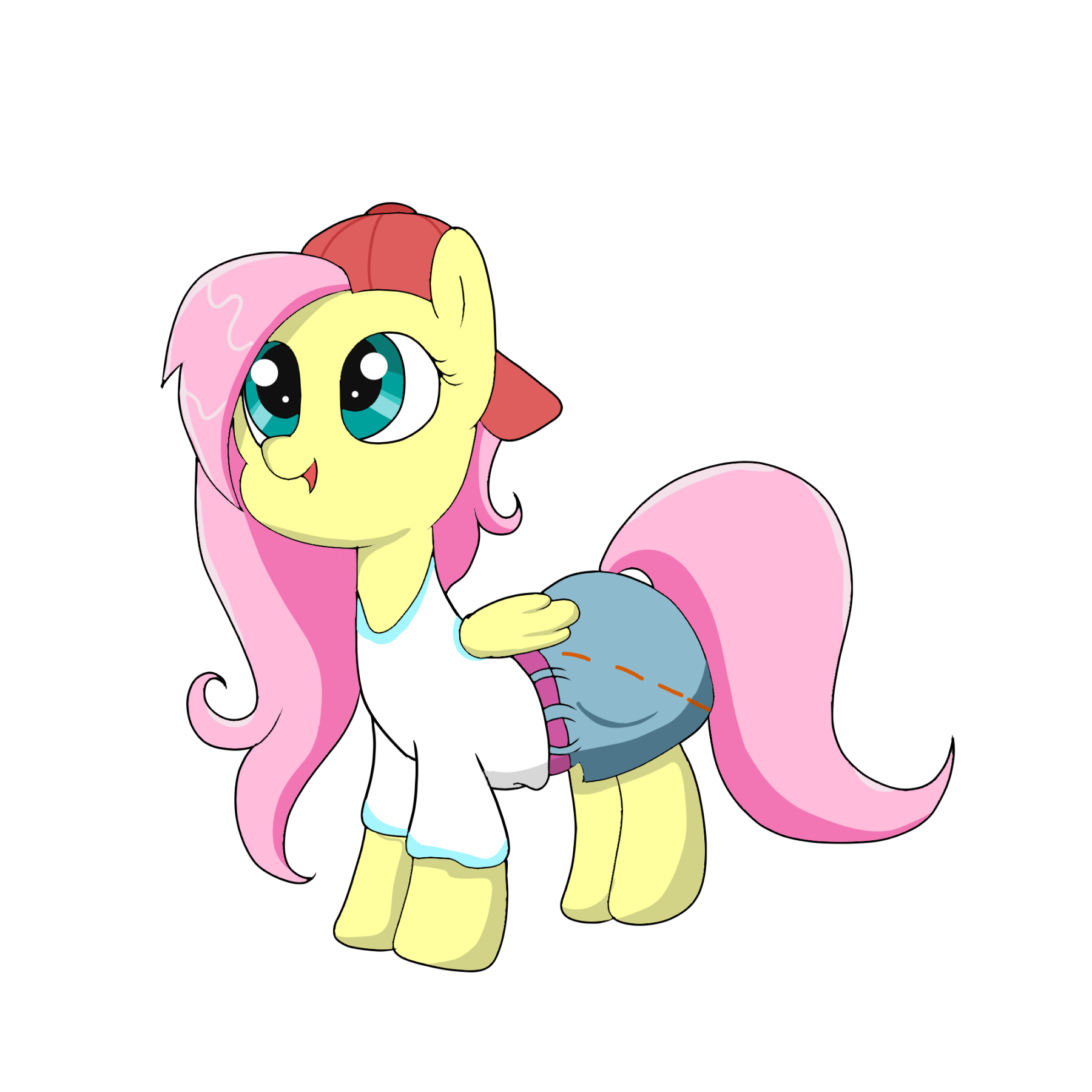 Fluttershy grunge style by mucky