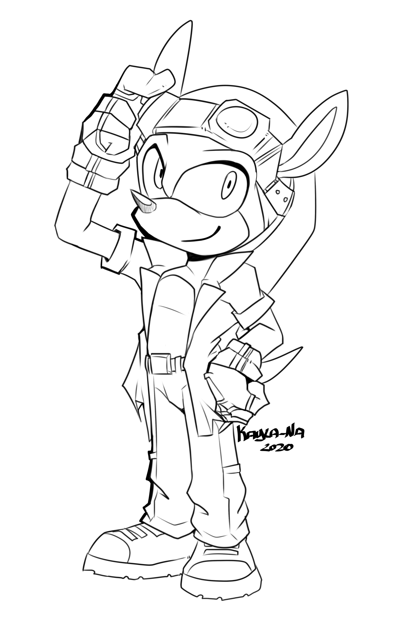 Mighty Doodle by EbonyChimera