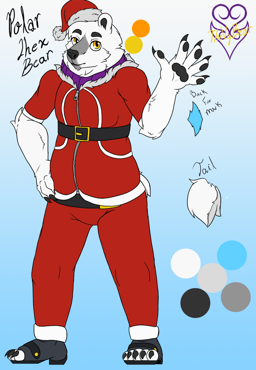 Santa Lhex polar by TheVgBear
