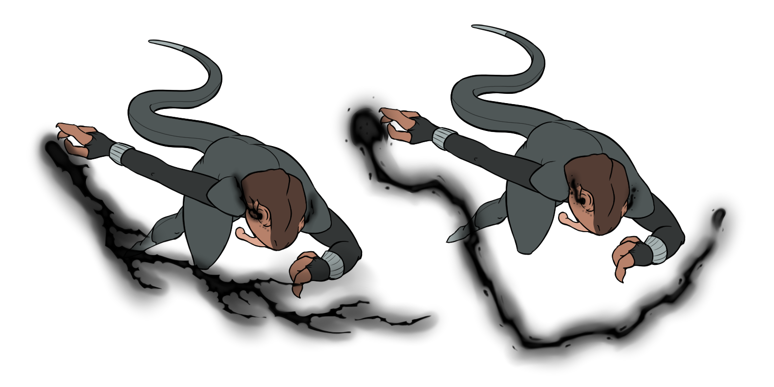 Lightning and Shadow by EdgarKingmaker