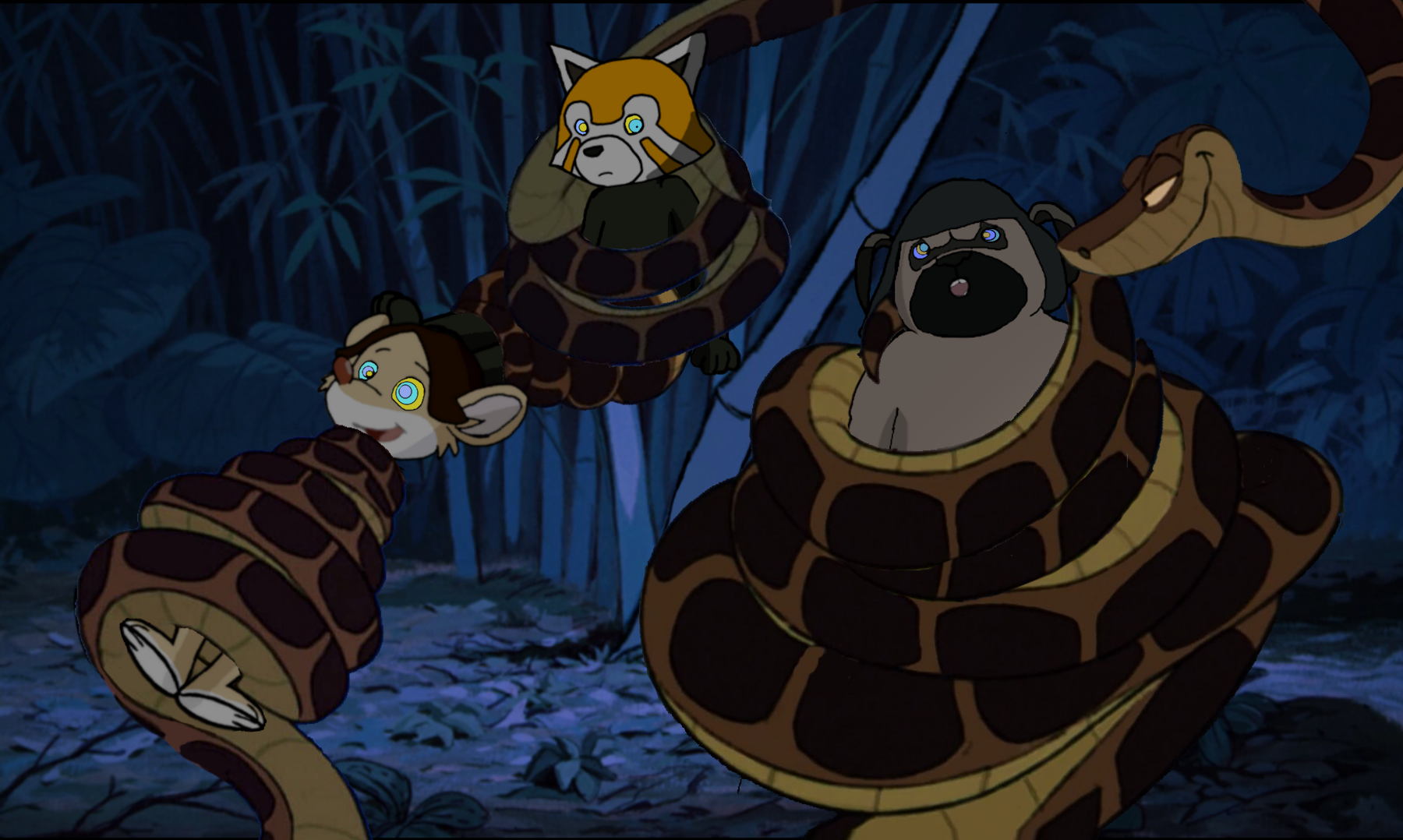 Kaa and boys by vasan