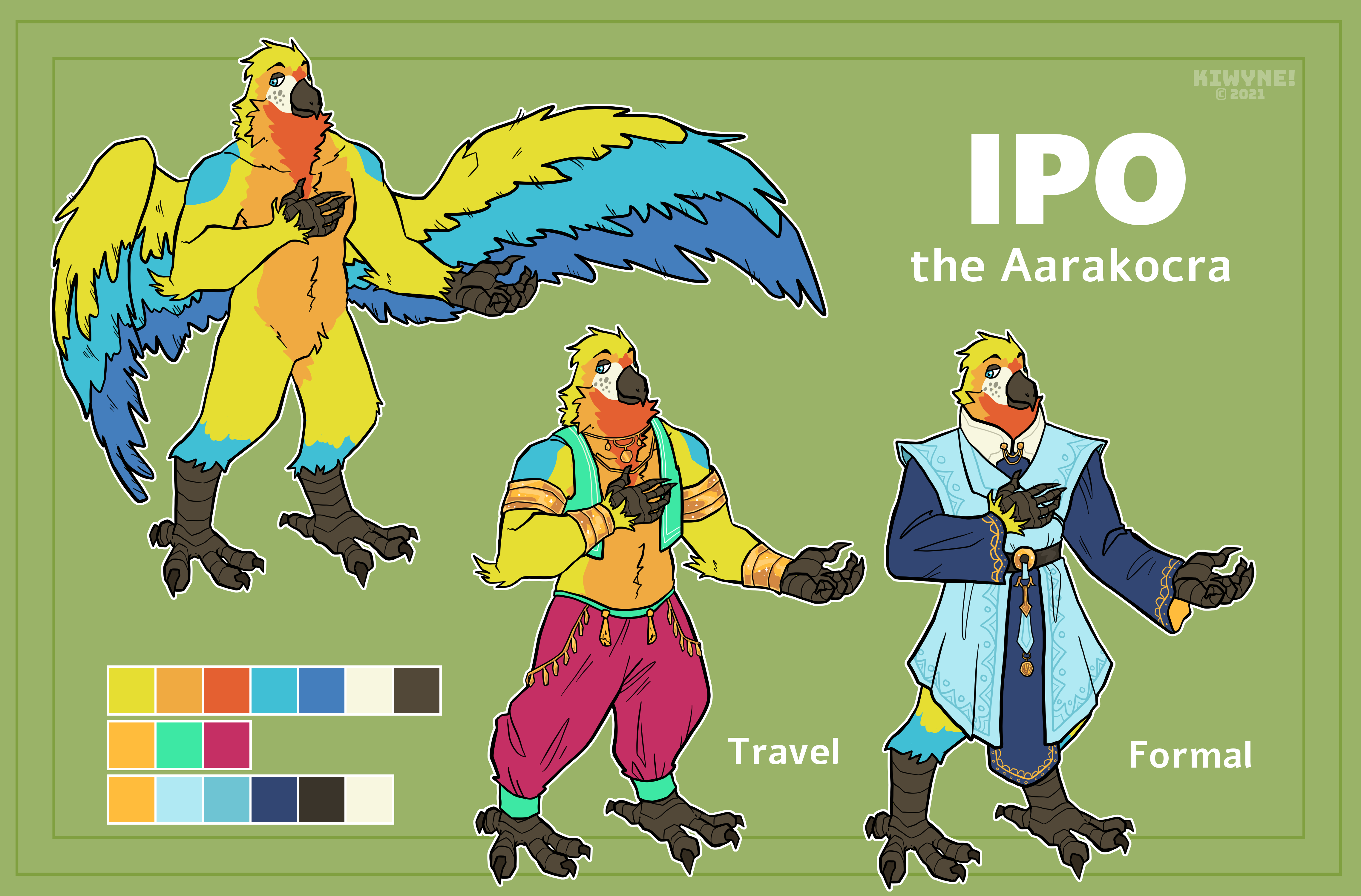 Ref Sheet- Ipo by Kiwyne