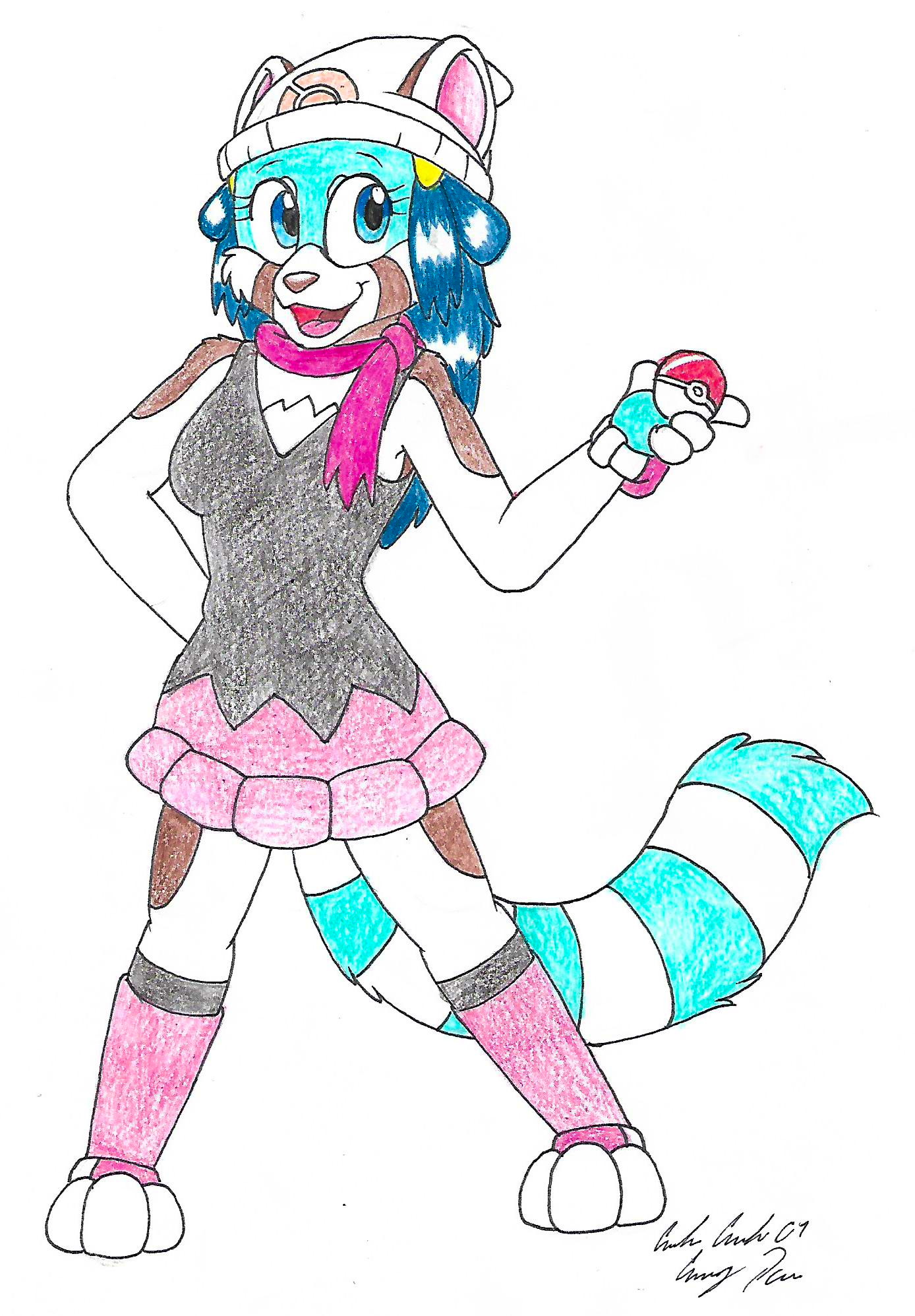 Pokemon Trainer Dawn by SilverSimba01