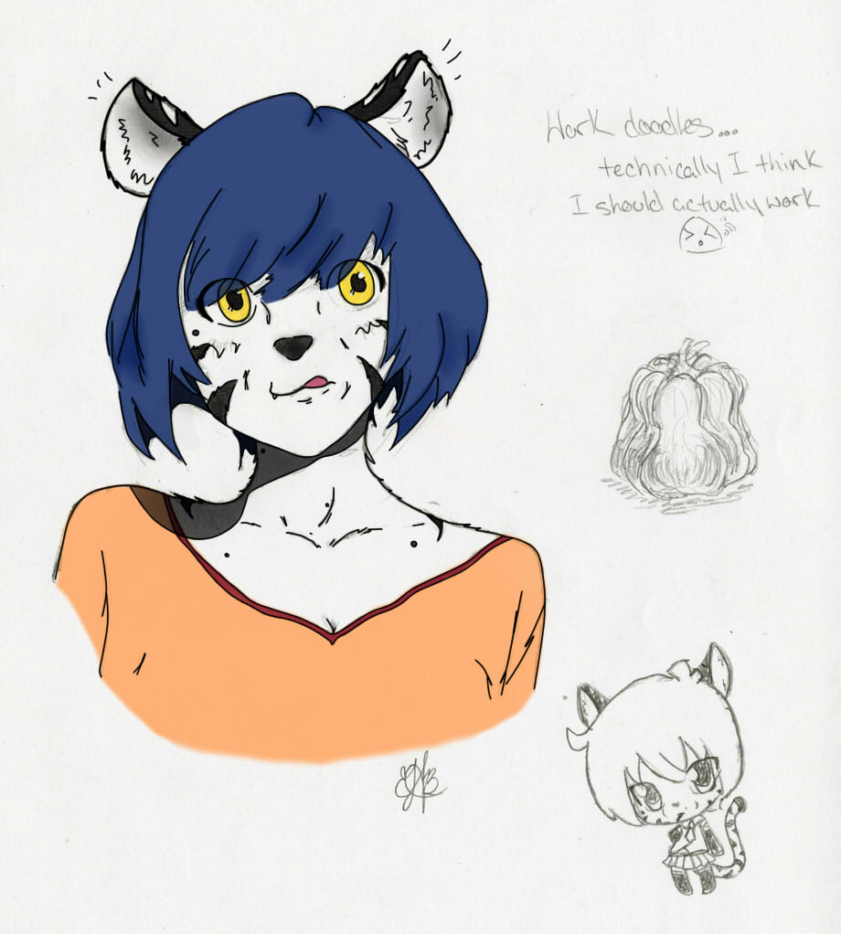 work doodles by Tatra