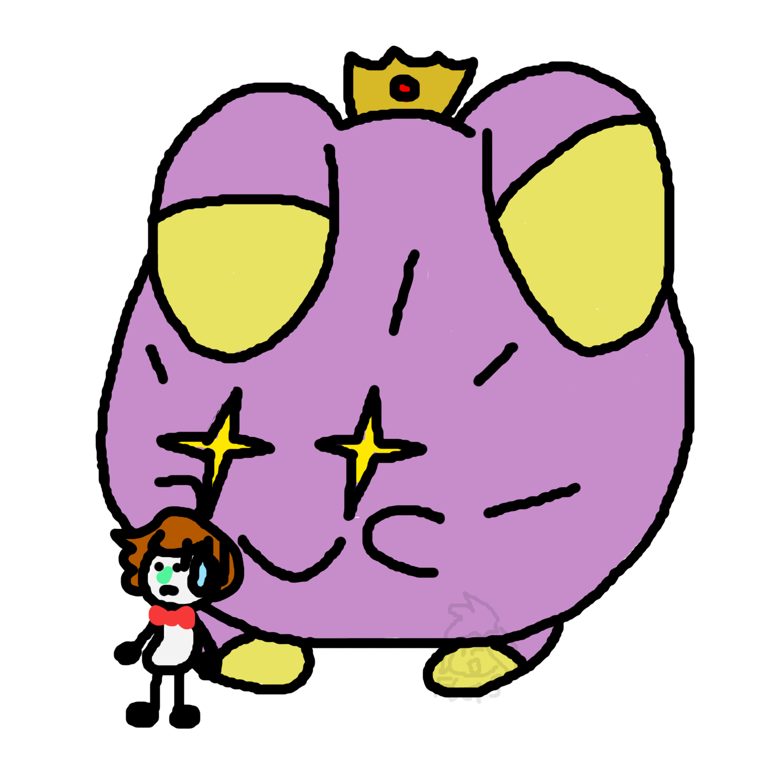 whismur friendlocke fanart by FloppyPony