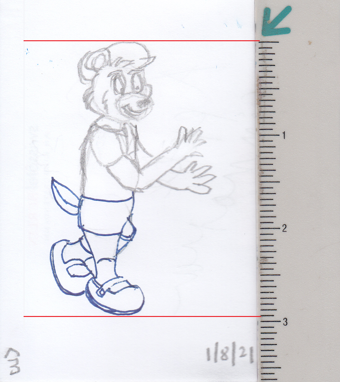 Al Bear walking 2021 by AlBear