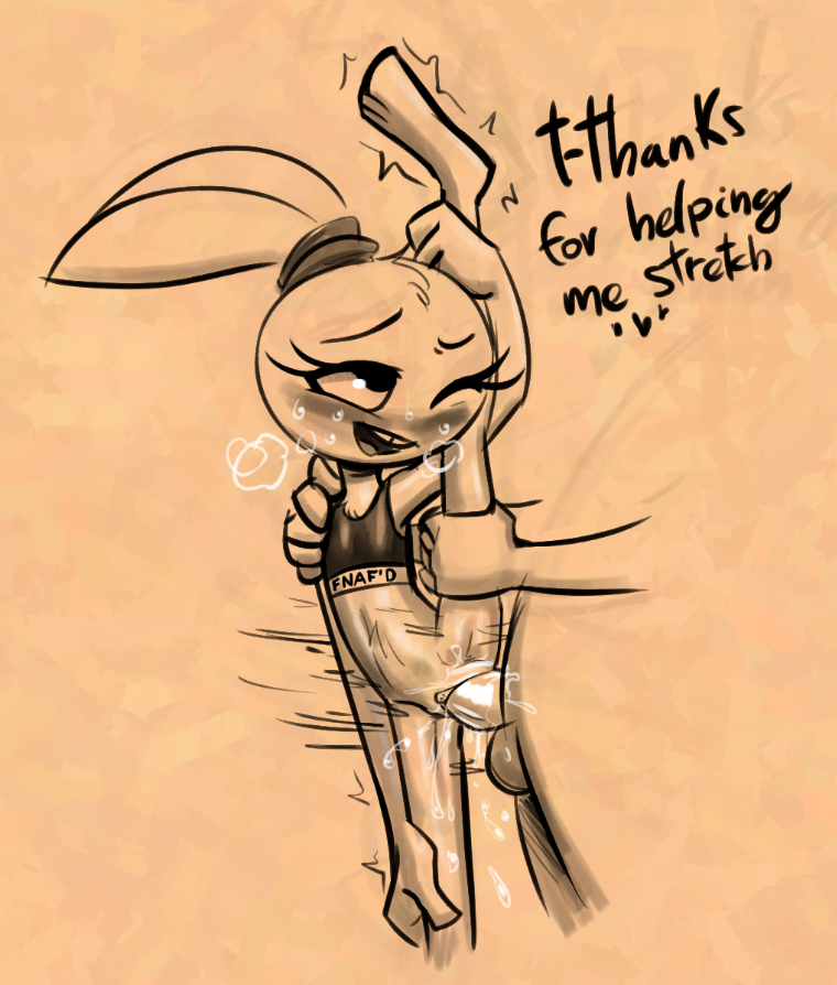 Rule 34 2021 Anthro Balls Blush Bonnie Fnaf Duo English Text Female Female Penetrated Five
