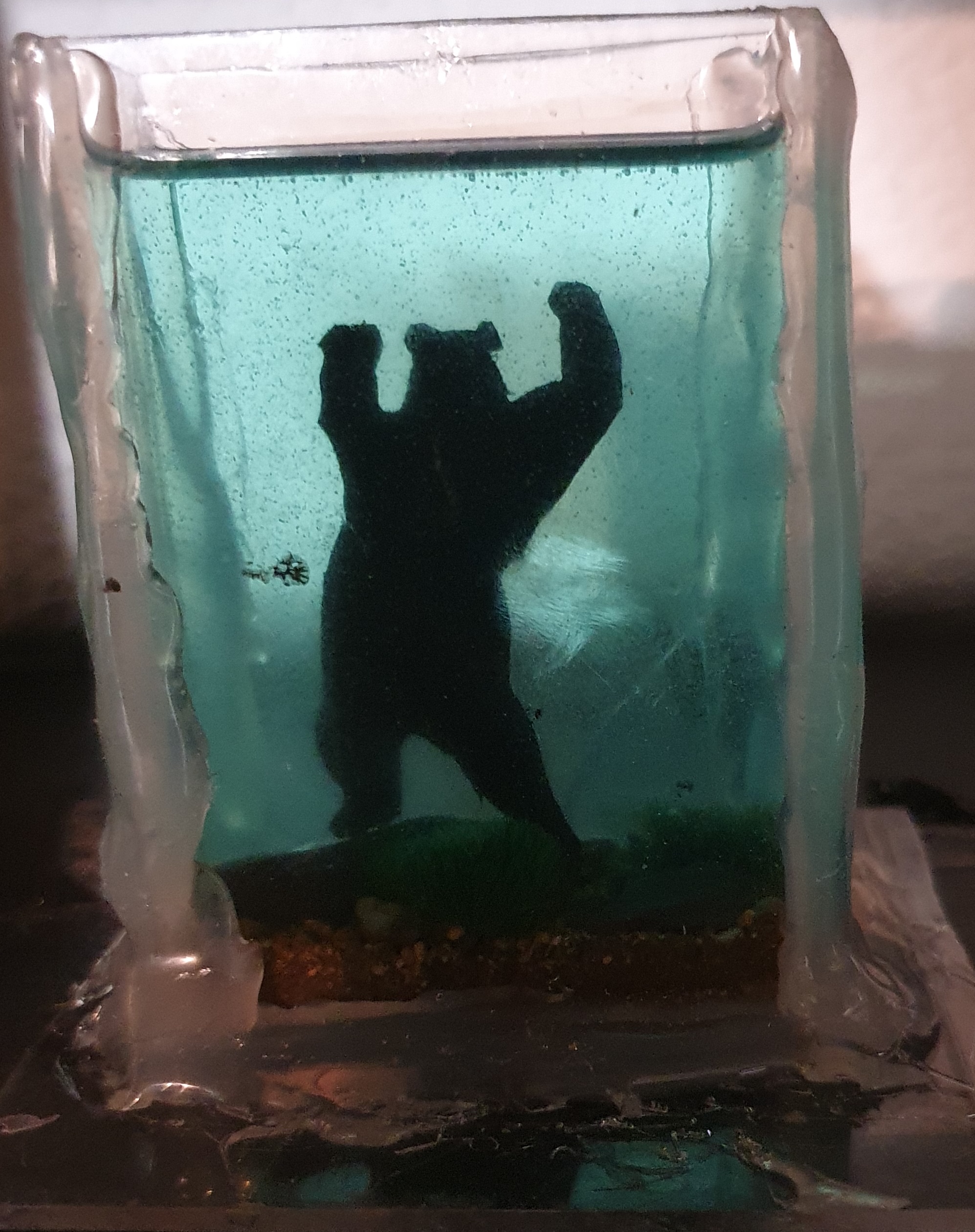 Bear Flexing by Selene