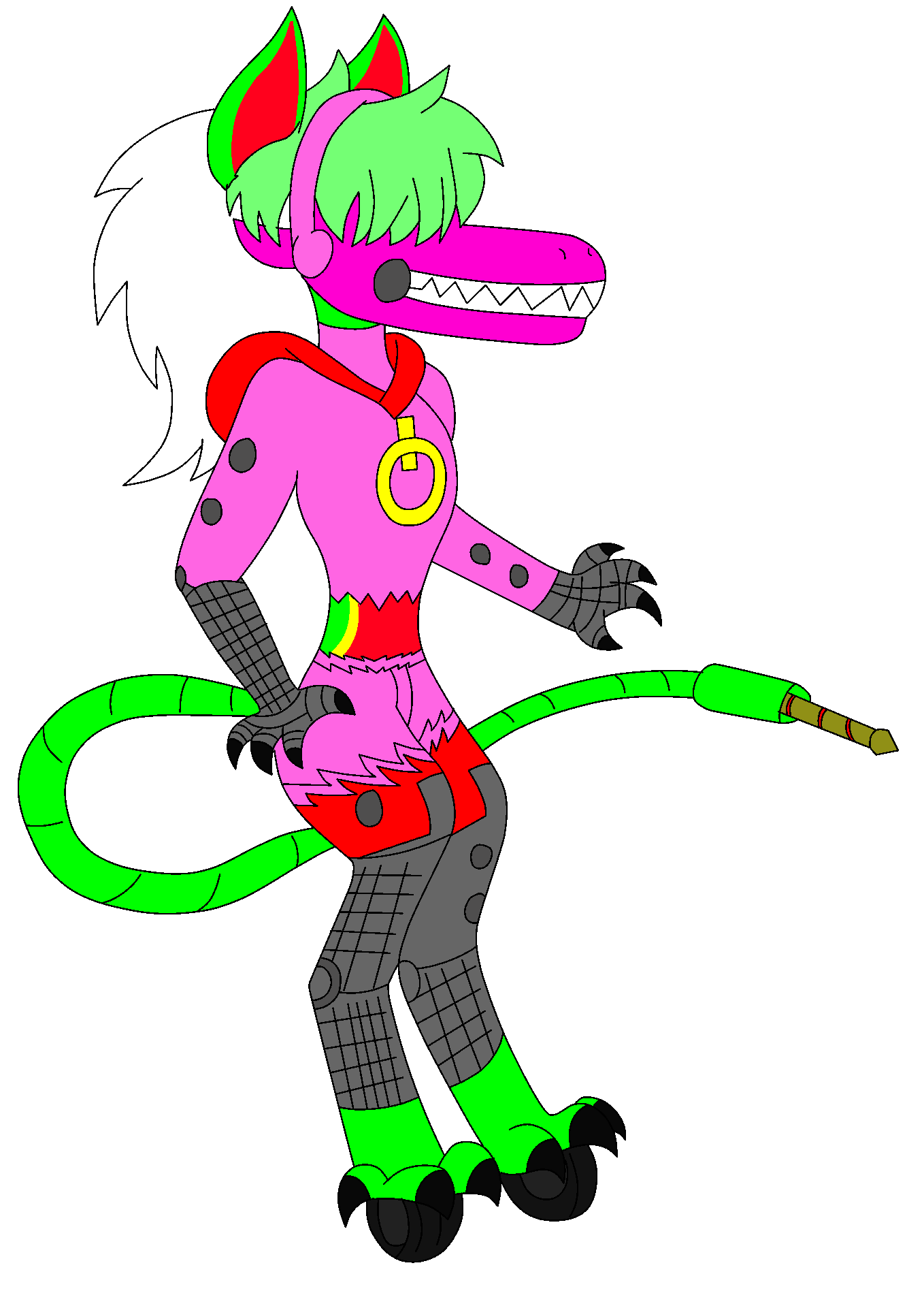 Andrea The Corrupted Protogen/Andrea la Protogen Corrupta [SaberTooth3 ...