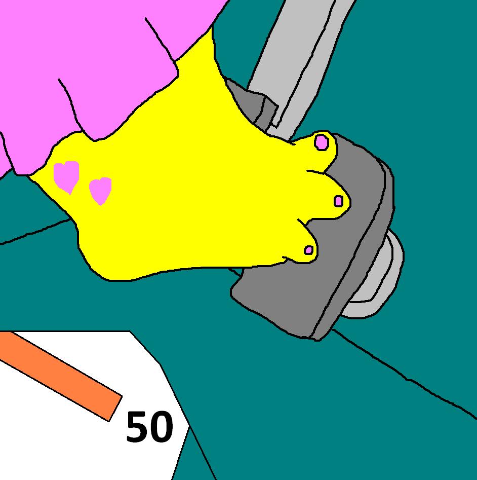 Milachu pedal pumping by Fur915