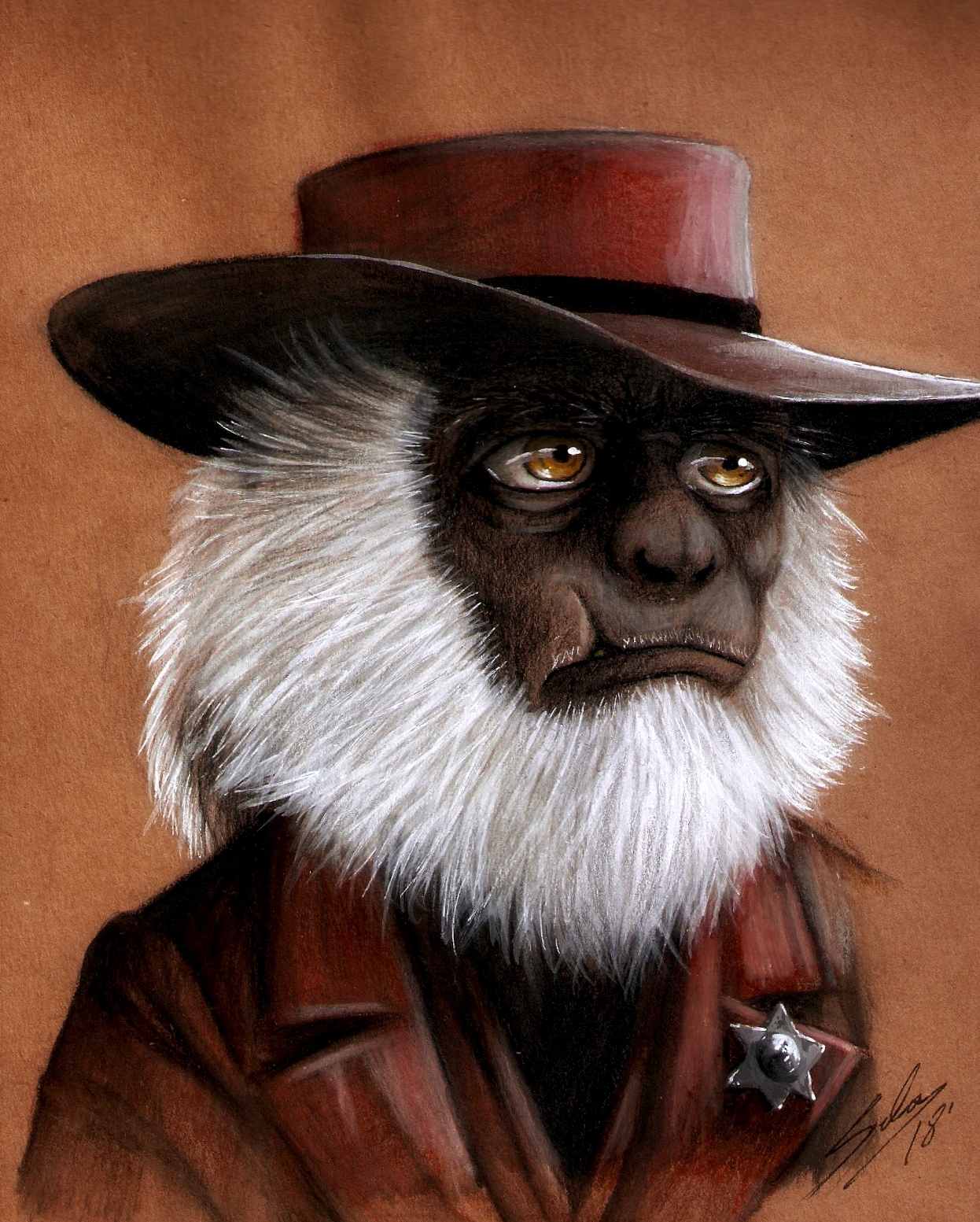 Sheriff Scarface by CvaSketch