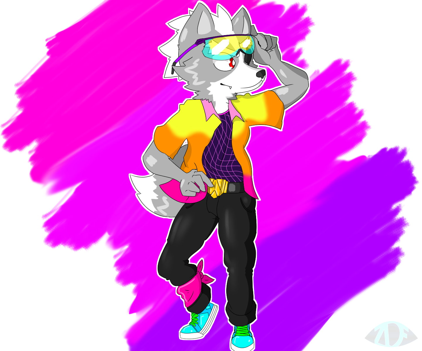 vaporwolf by Zudofu
