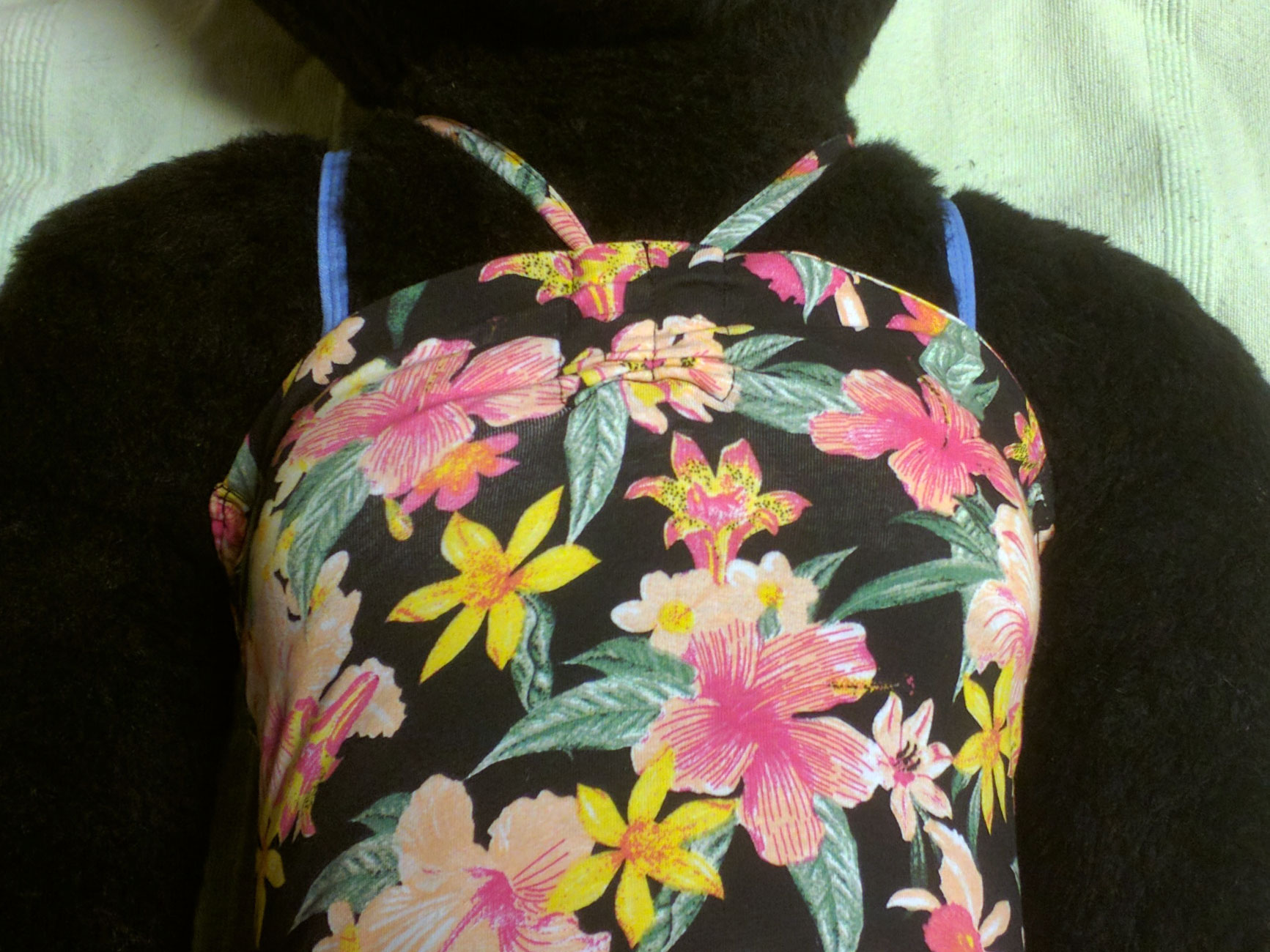 Anthro skunk plush, life-size by PixiePandaPlush