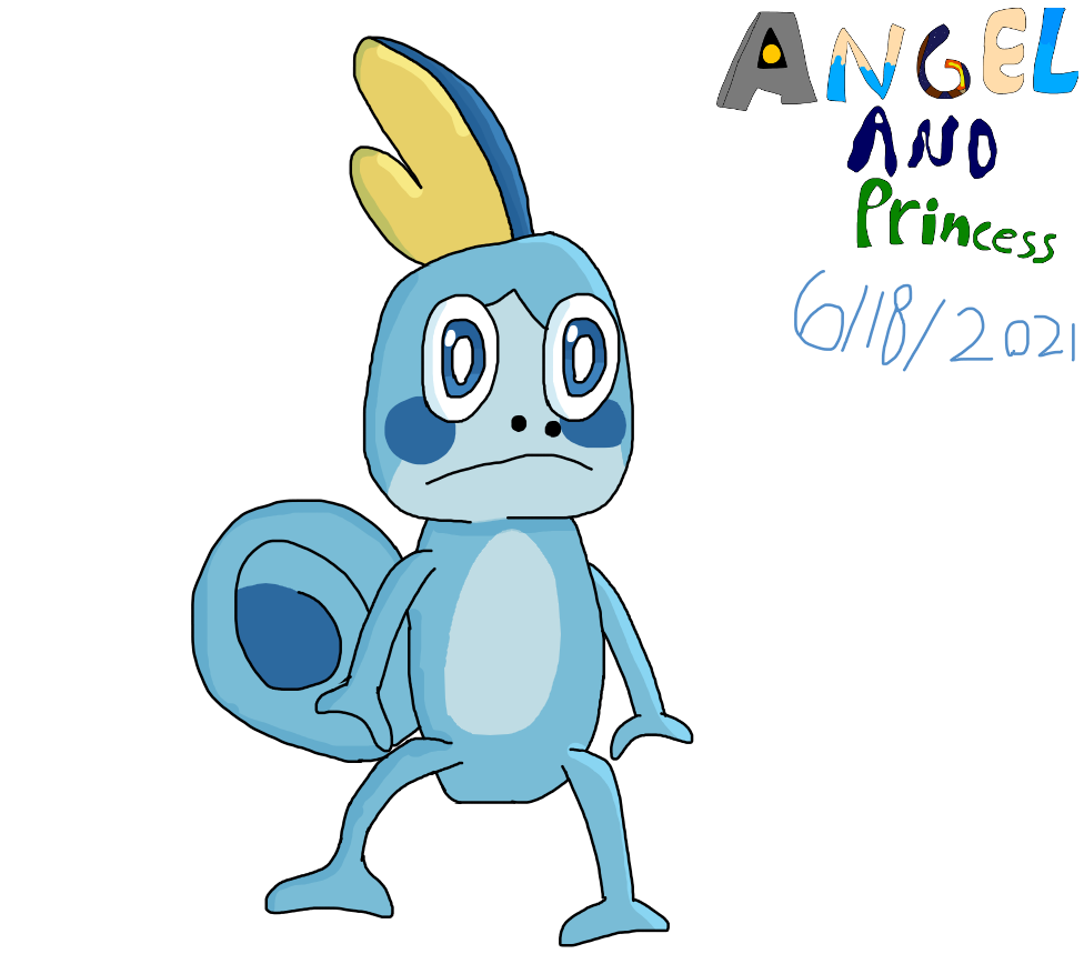 FA: Sobble by PrincessTheWolf