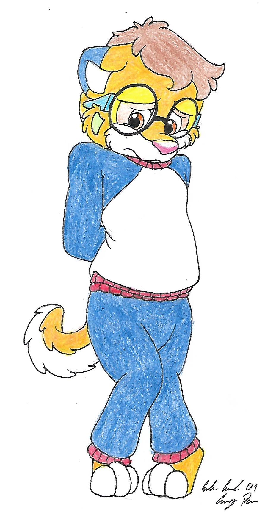 Asking for a hug by SilverSimba01