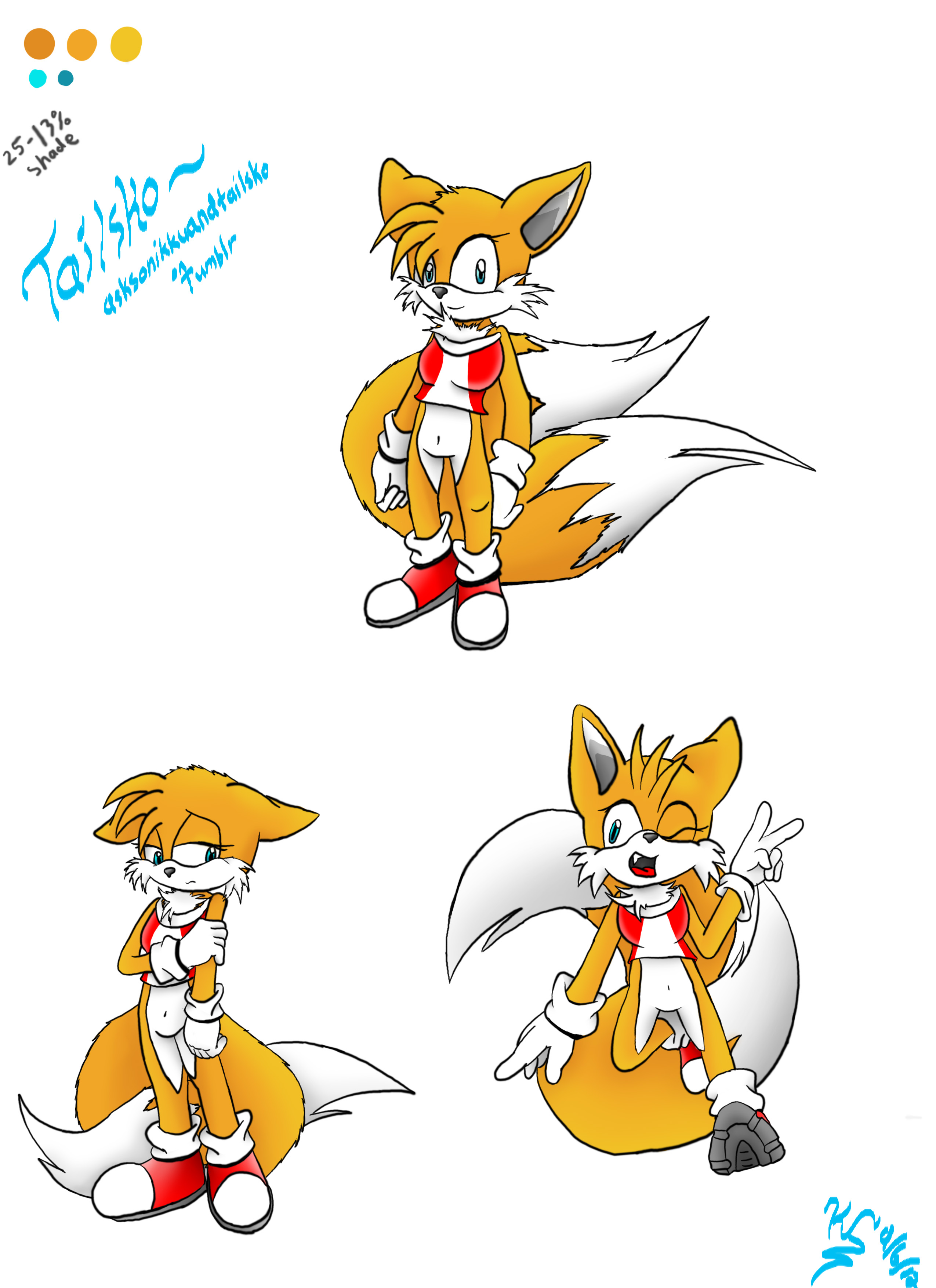 Tailsko Full Body 1 By Blueblackandred5902 2276