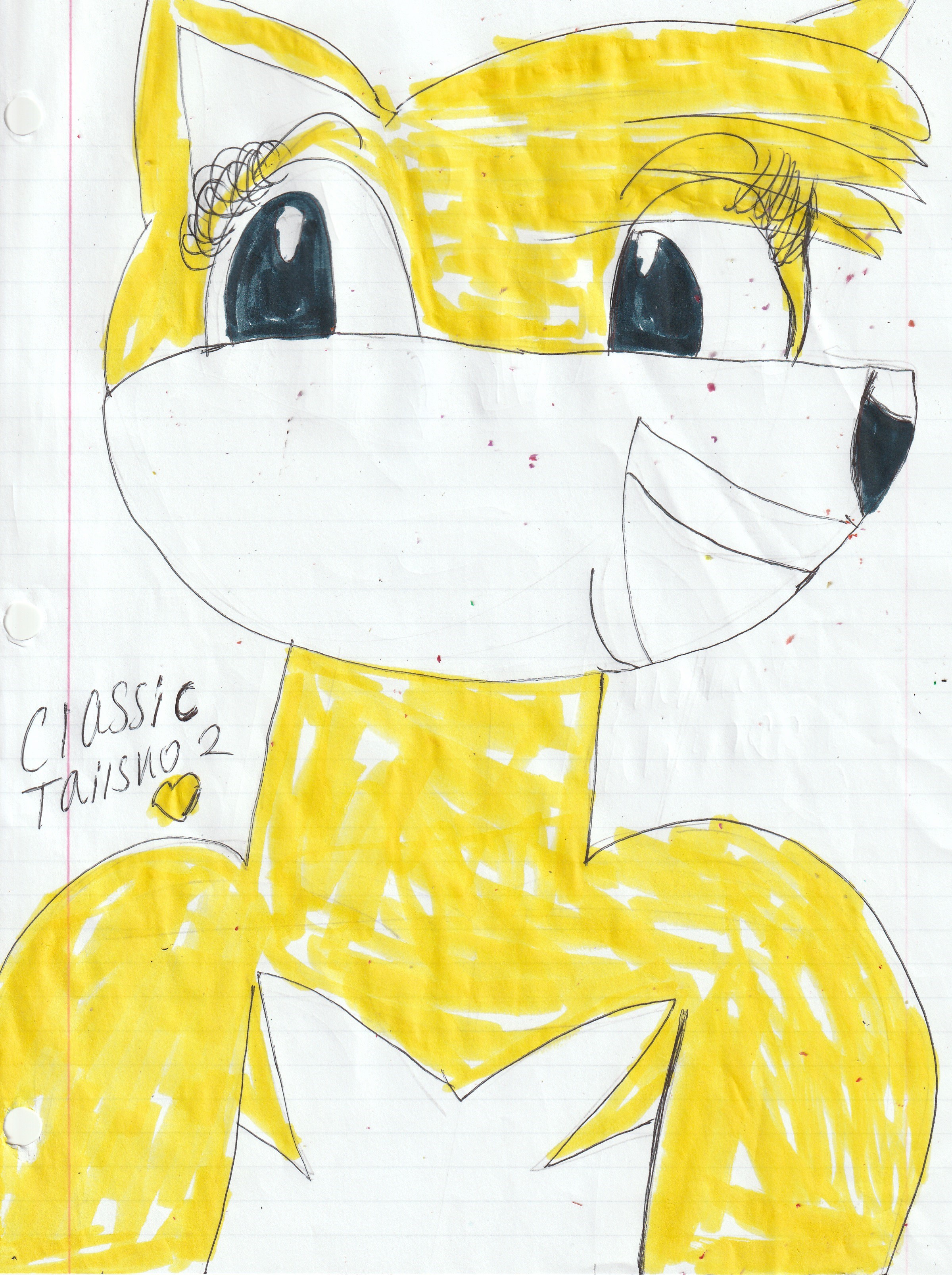 Classic Tailsko 2 by ArtistNerdGamer