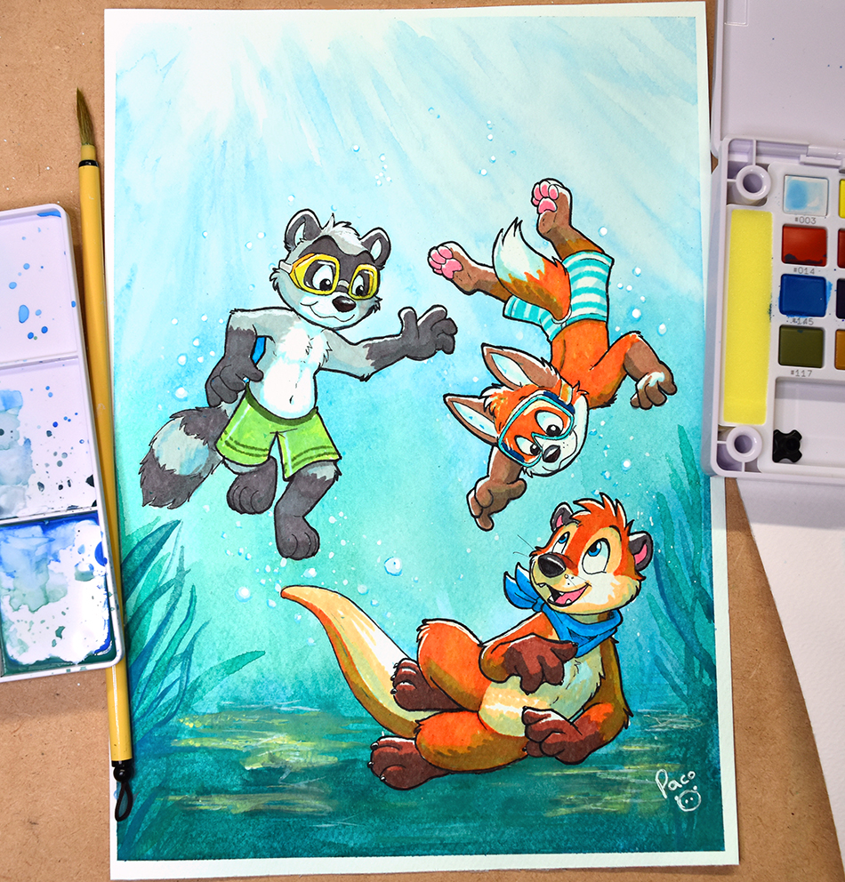 Diving expedition by pandapaco