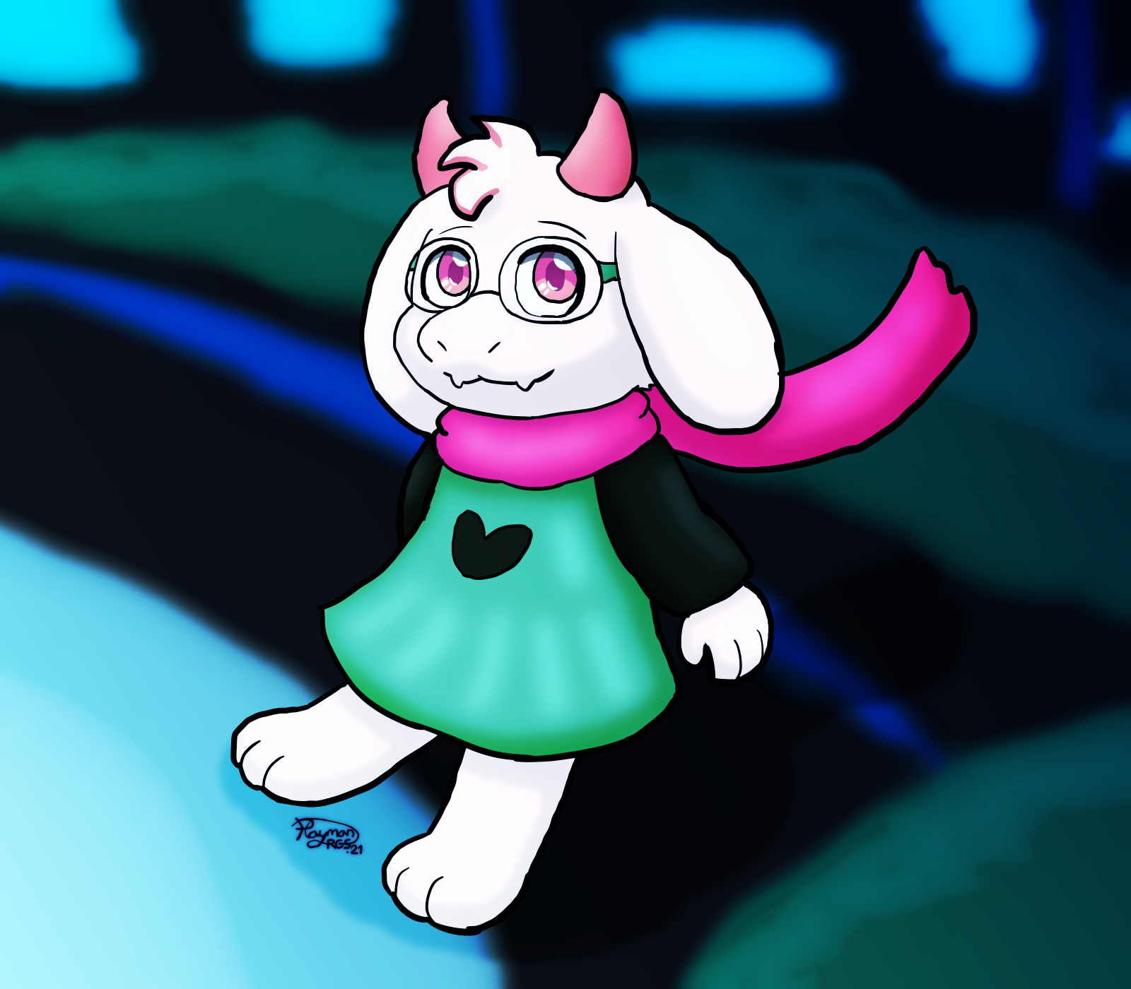 Ralsei by PlaymanRGS