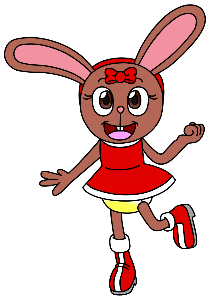 Amy Rose Bunny (Digital) by DanielMania123