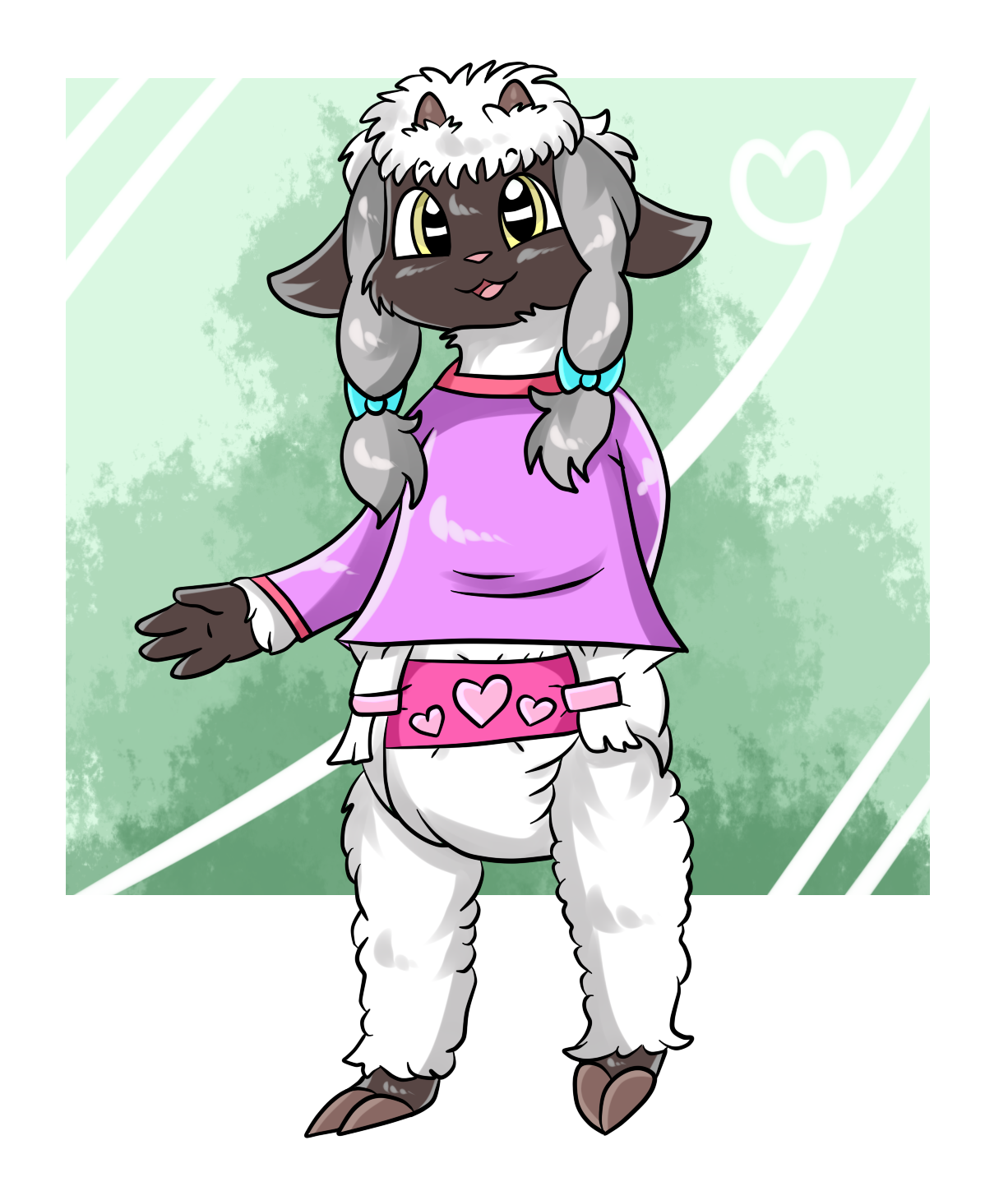 A Sheep Hello -By PlatinaSena- by DanielMania123