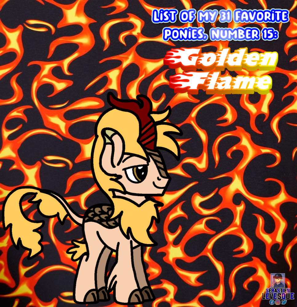 List of my 31 favorite ponies, number 15 by SebGroupArts2009