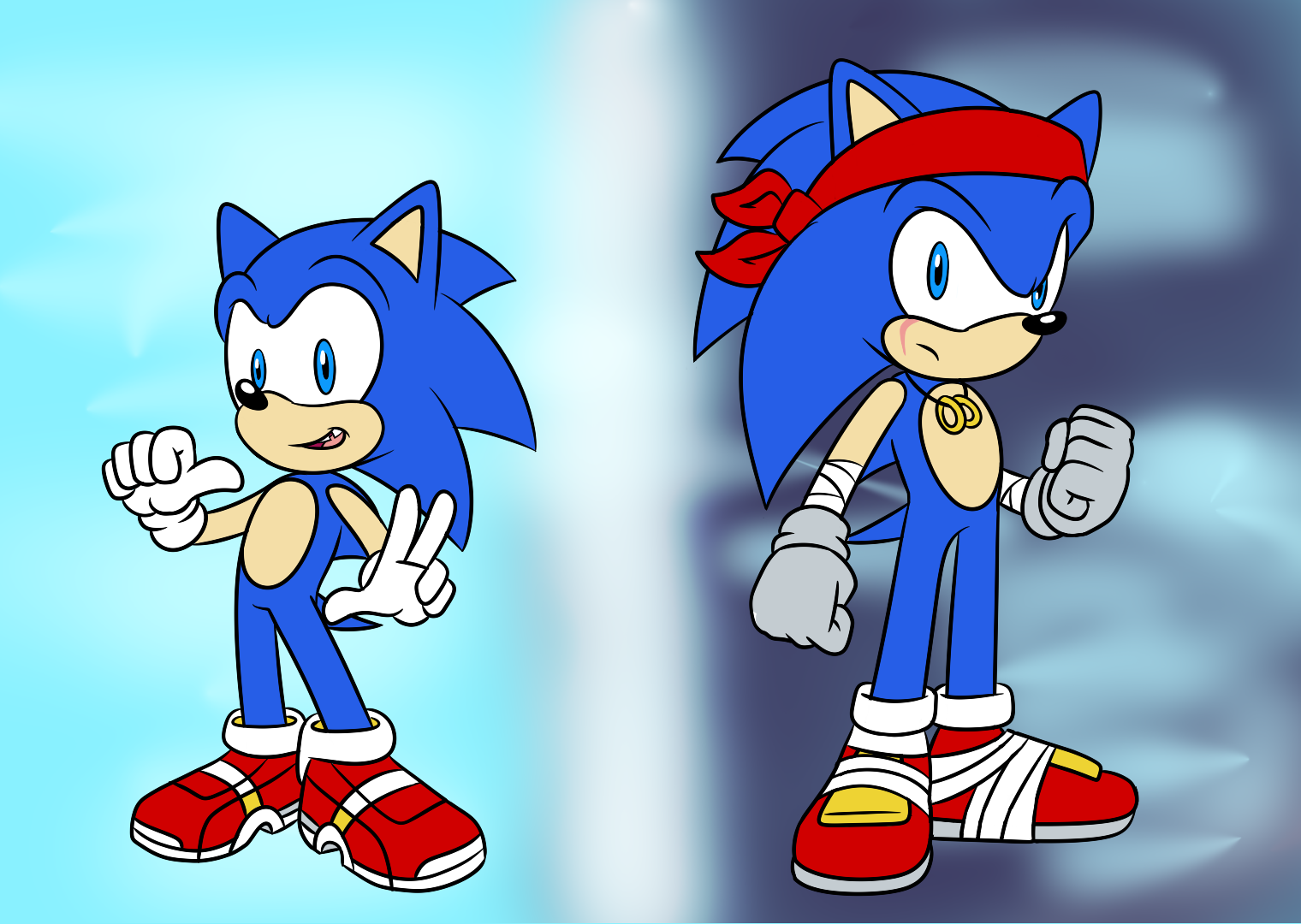 Manik and Max by Sonicguru