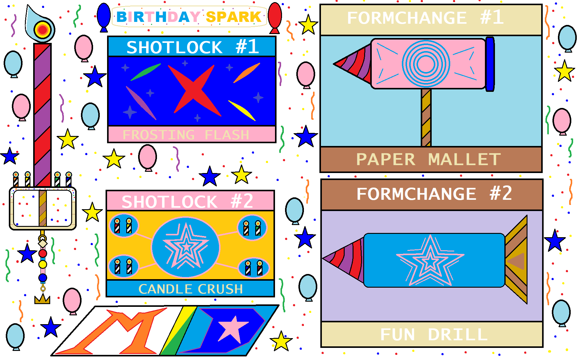 Birthday Spark Keyblade by Multiman18