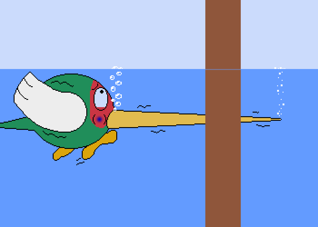 Beak stuck! by lolboy4