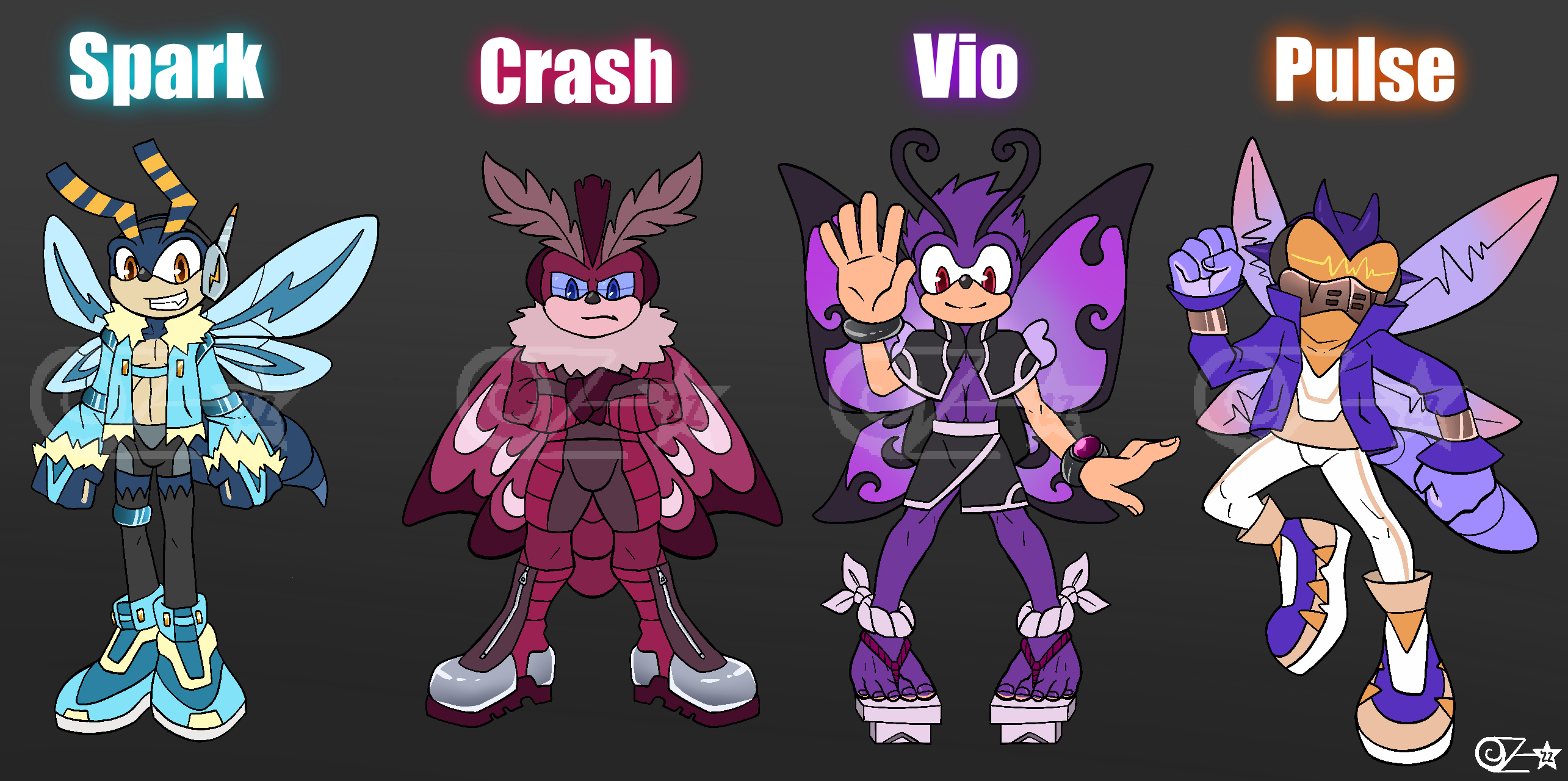 Sonic/Mobian Style Insect Adopts: 001 CLOSED by TheOniBrony