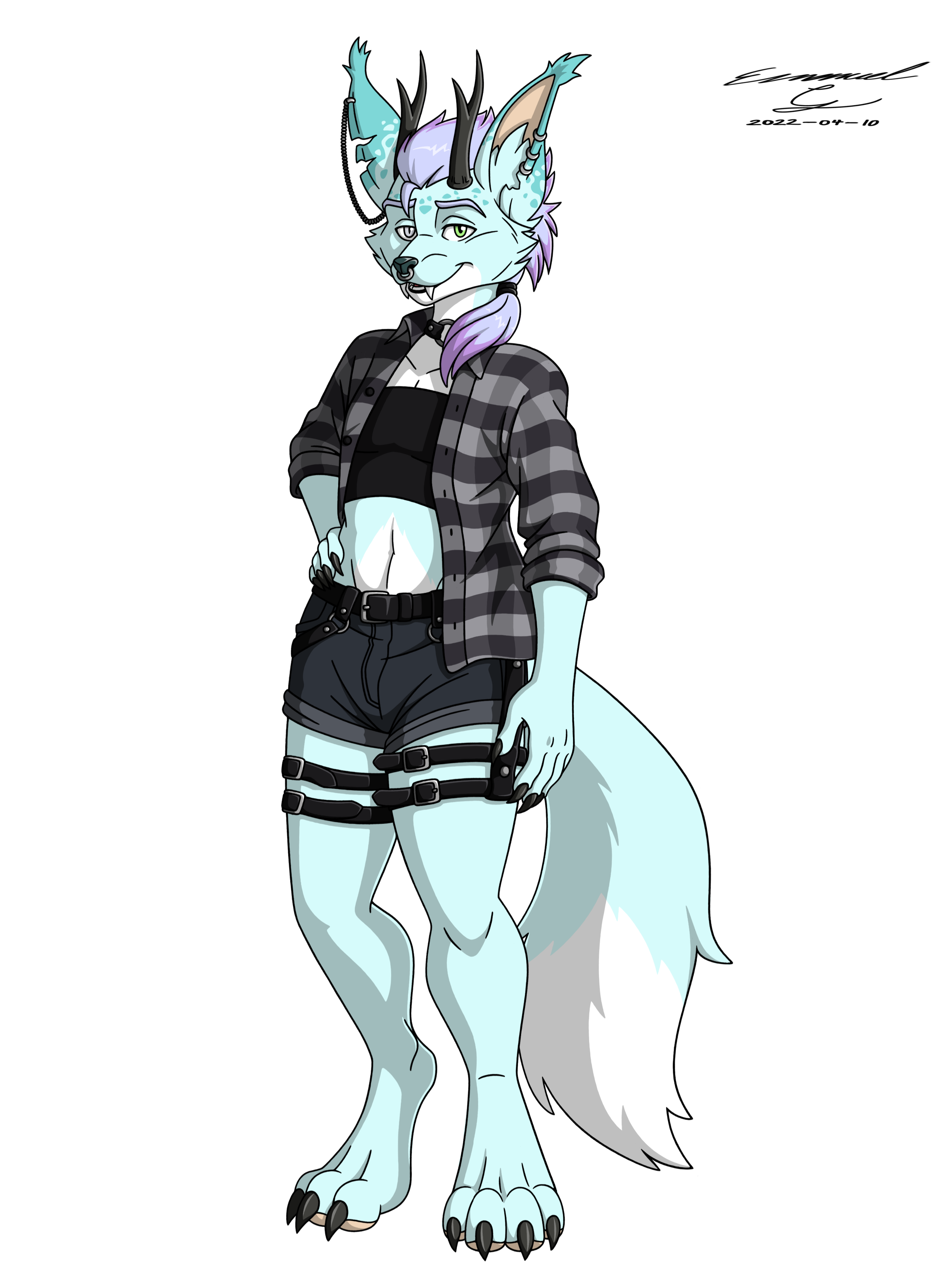 Em-Jay The Dragonfox by MaulonTheCrocoBear