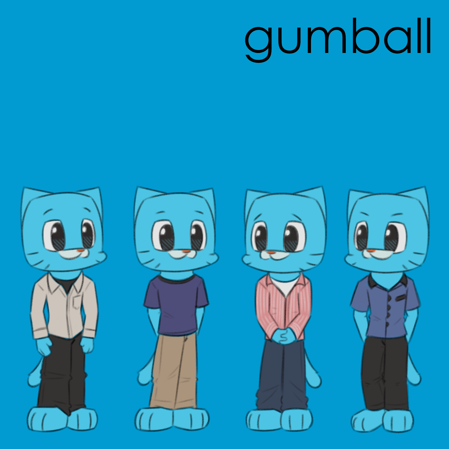 The Blue (Cat) Album by Chopsticc