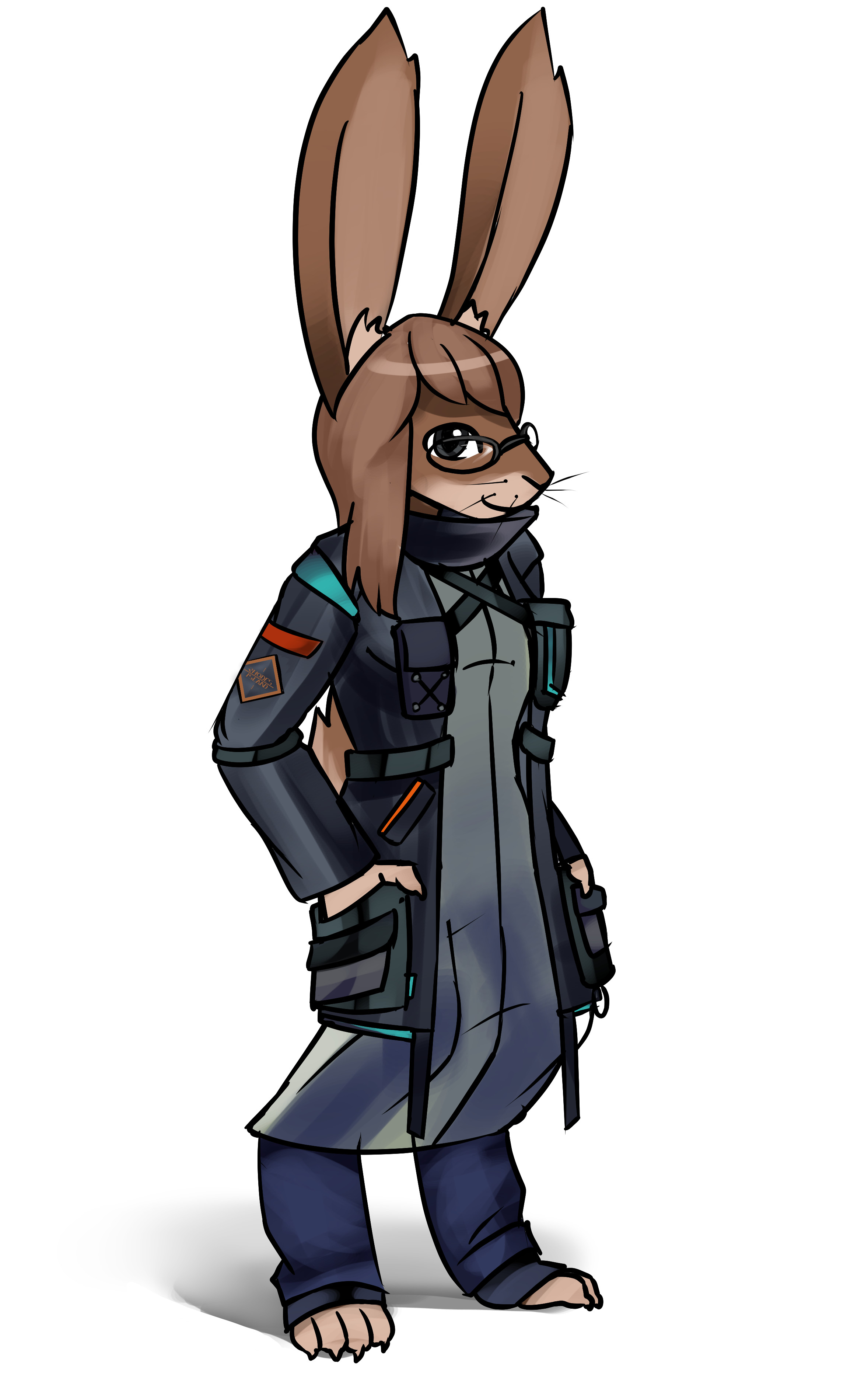 Deppy (Friend's OC) by AryaJaeger