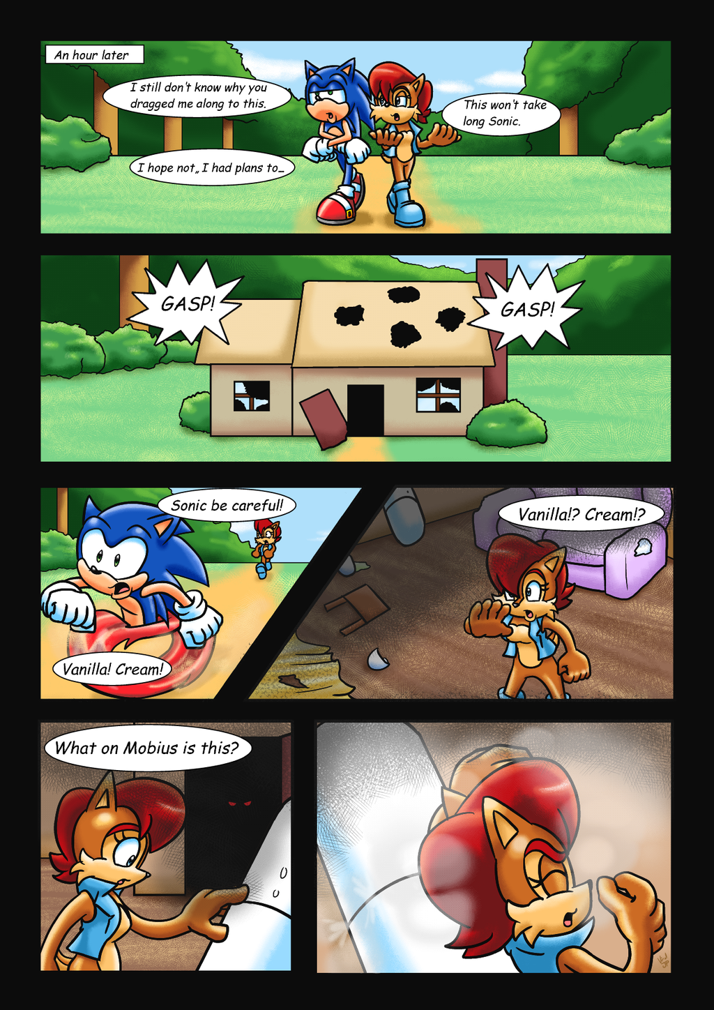 The Arrivals Comic by ZeoFawx