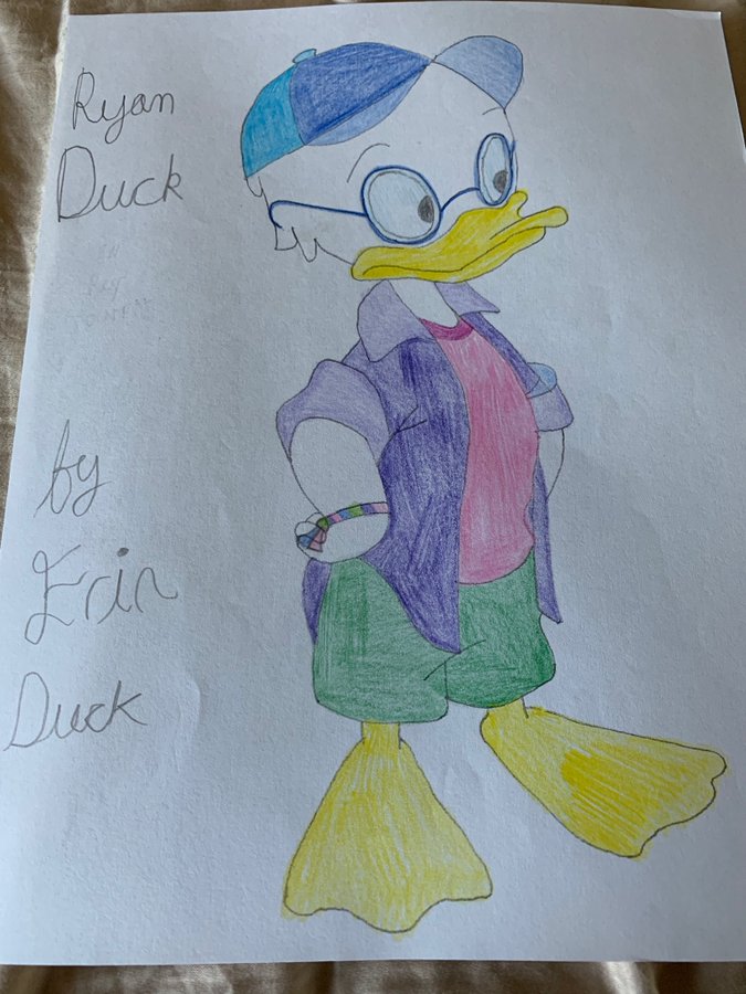 Ryan Duck OC by BusterBunny8