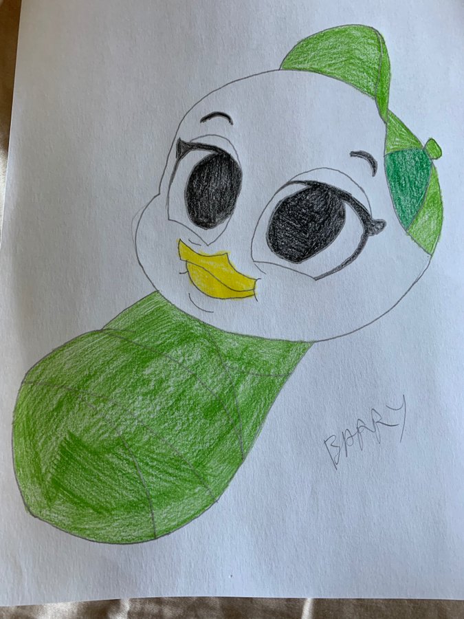 Barry Duck OC by BusterBunny8