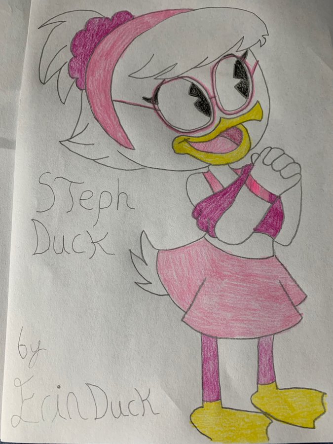 Steph Duck OC by BusterBunny8