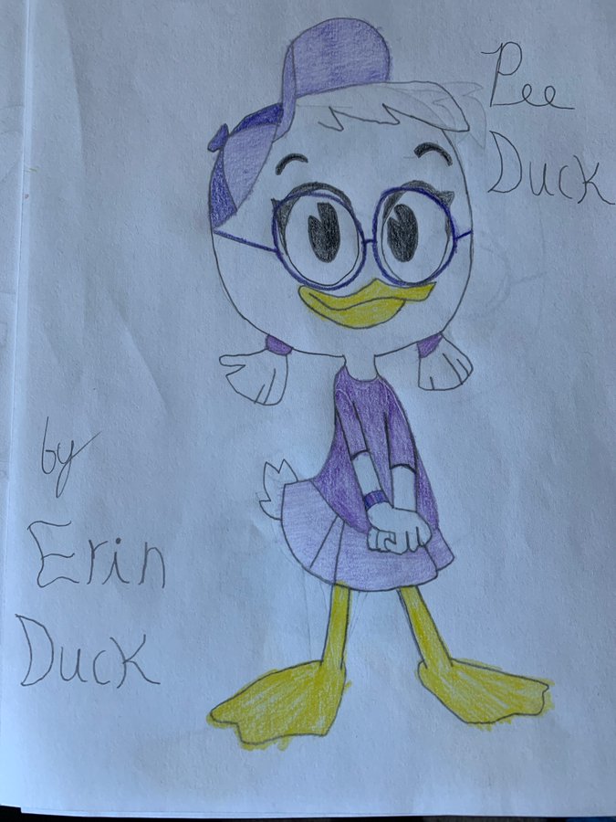 Pee Duck oc by BusterBunny8