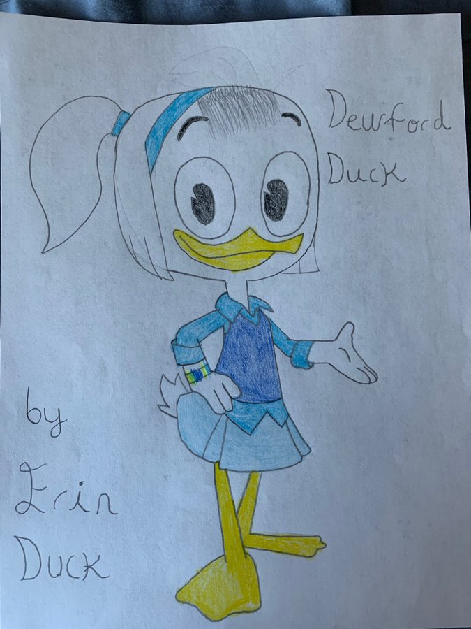 Dewford Duck OC by BusterBunny8