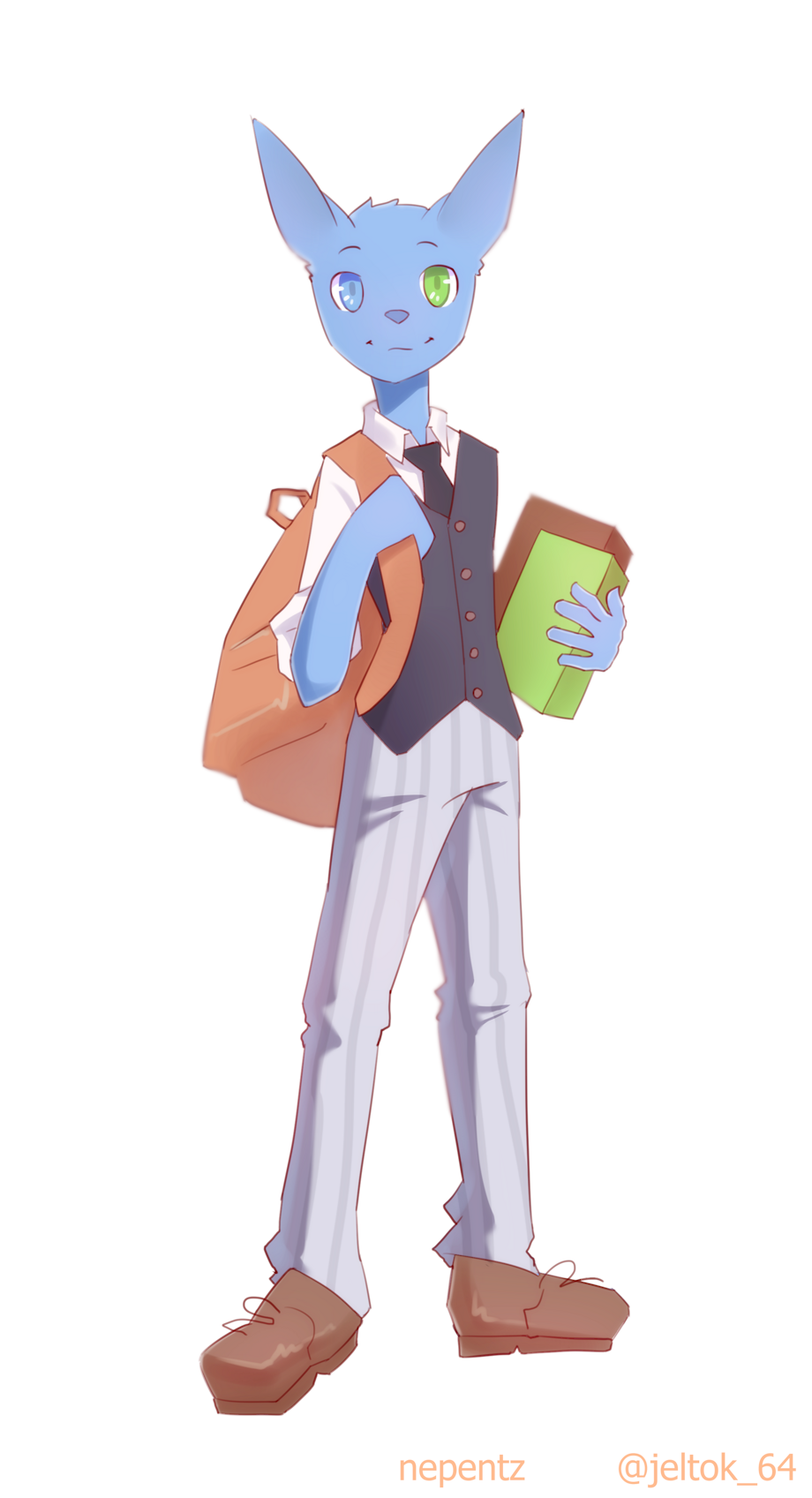 High School Bunny by MapleBunnySyrup